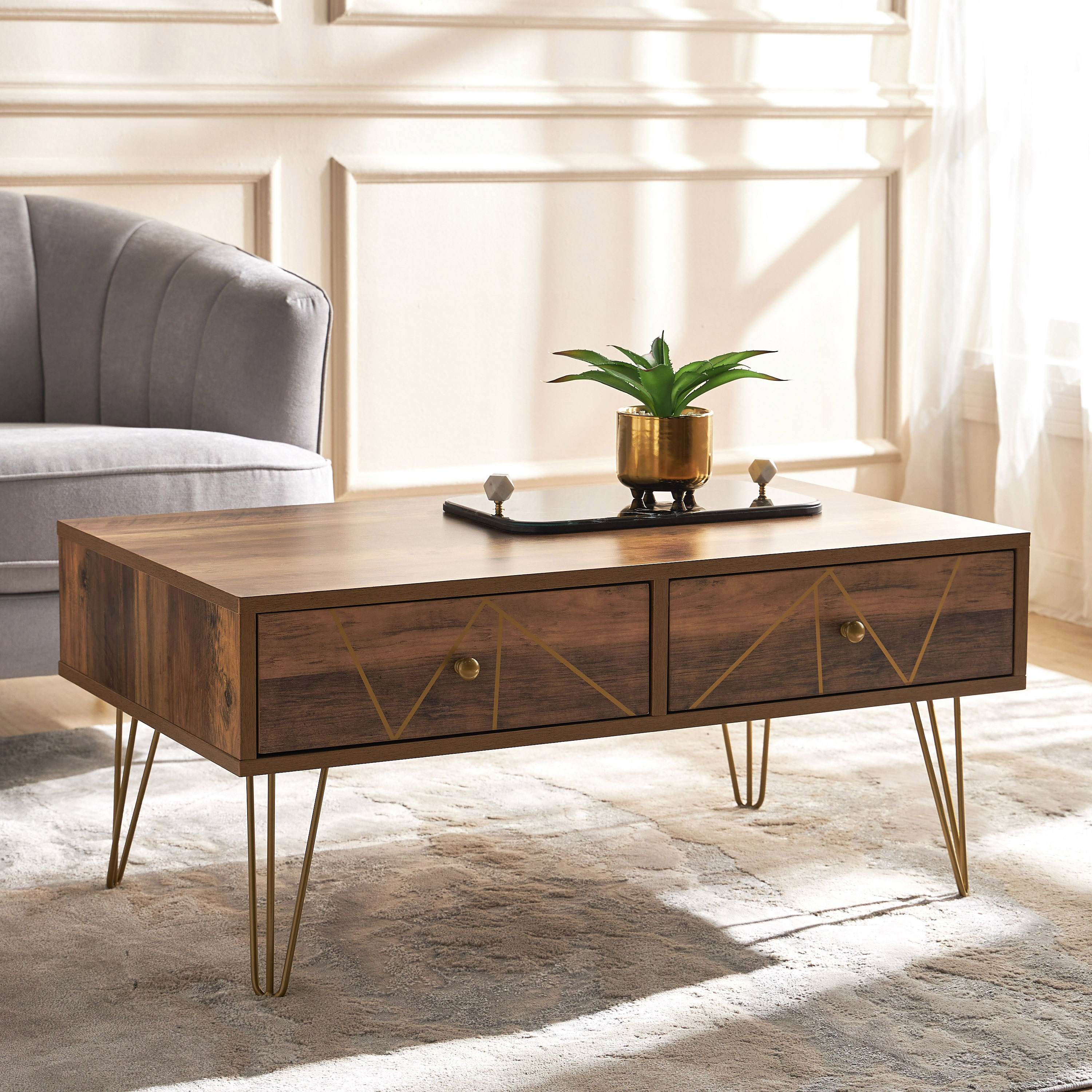 Shop Auric Coffee Table Online | Home centre Qatar