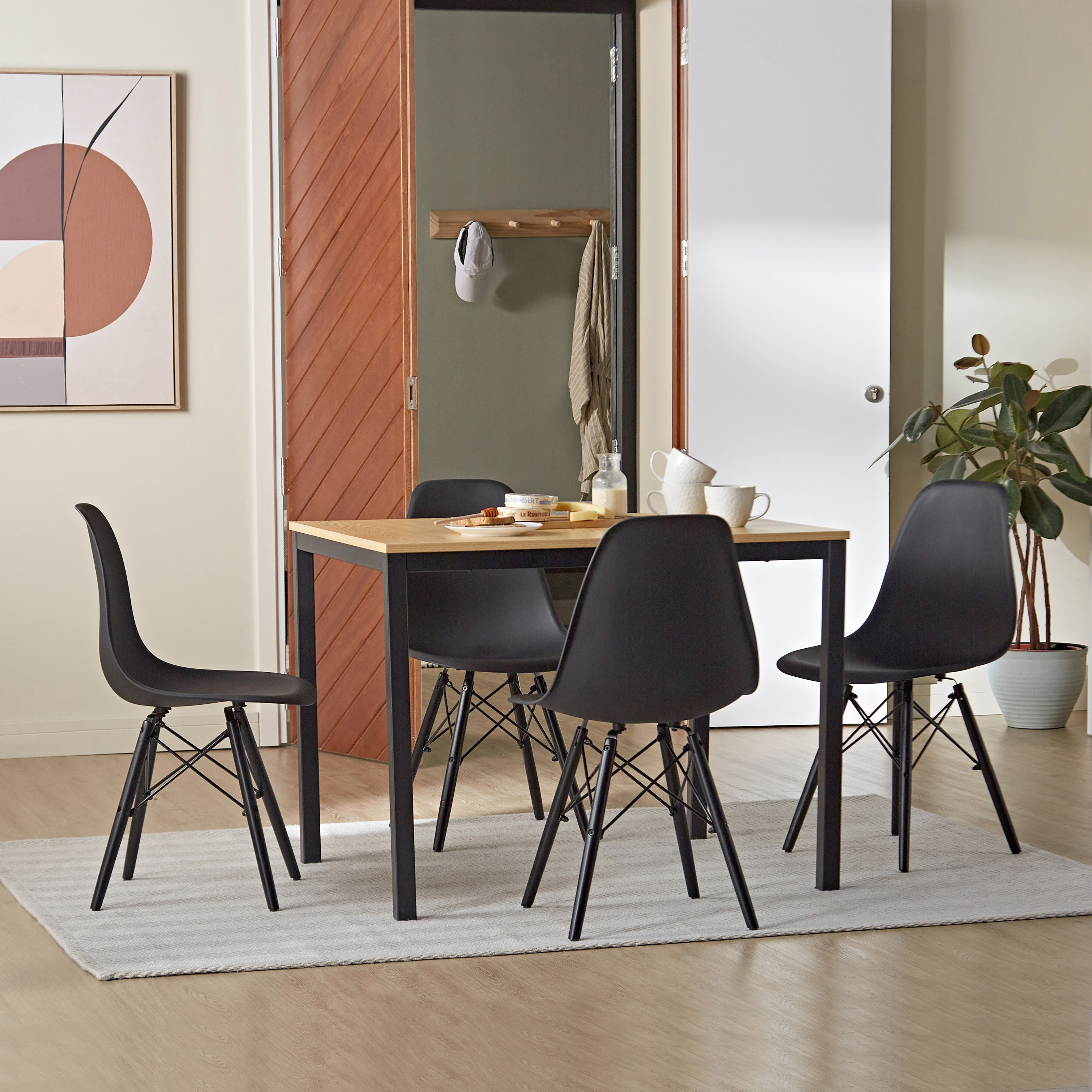 Shop Zaza 4-Seater Dining Set | Homecentre Oman
