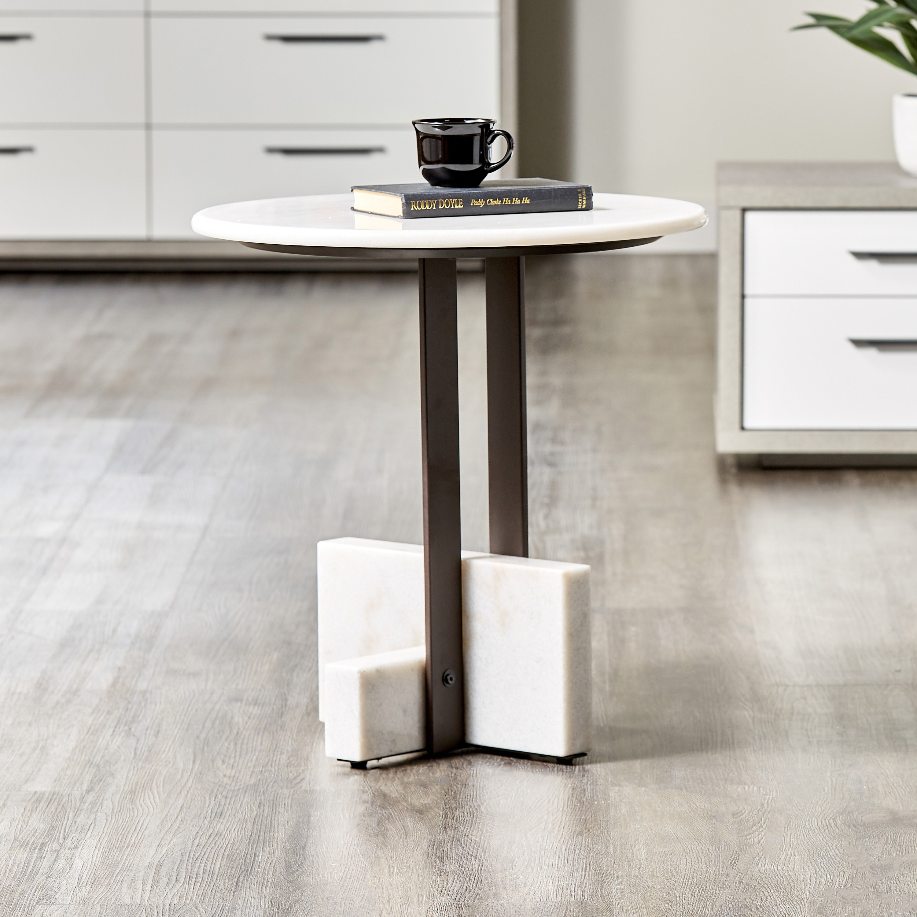 Shop Kimberley Marble Top Side Table | Homecentre Oman