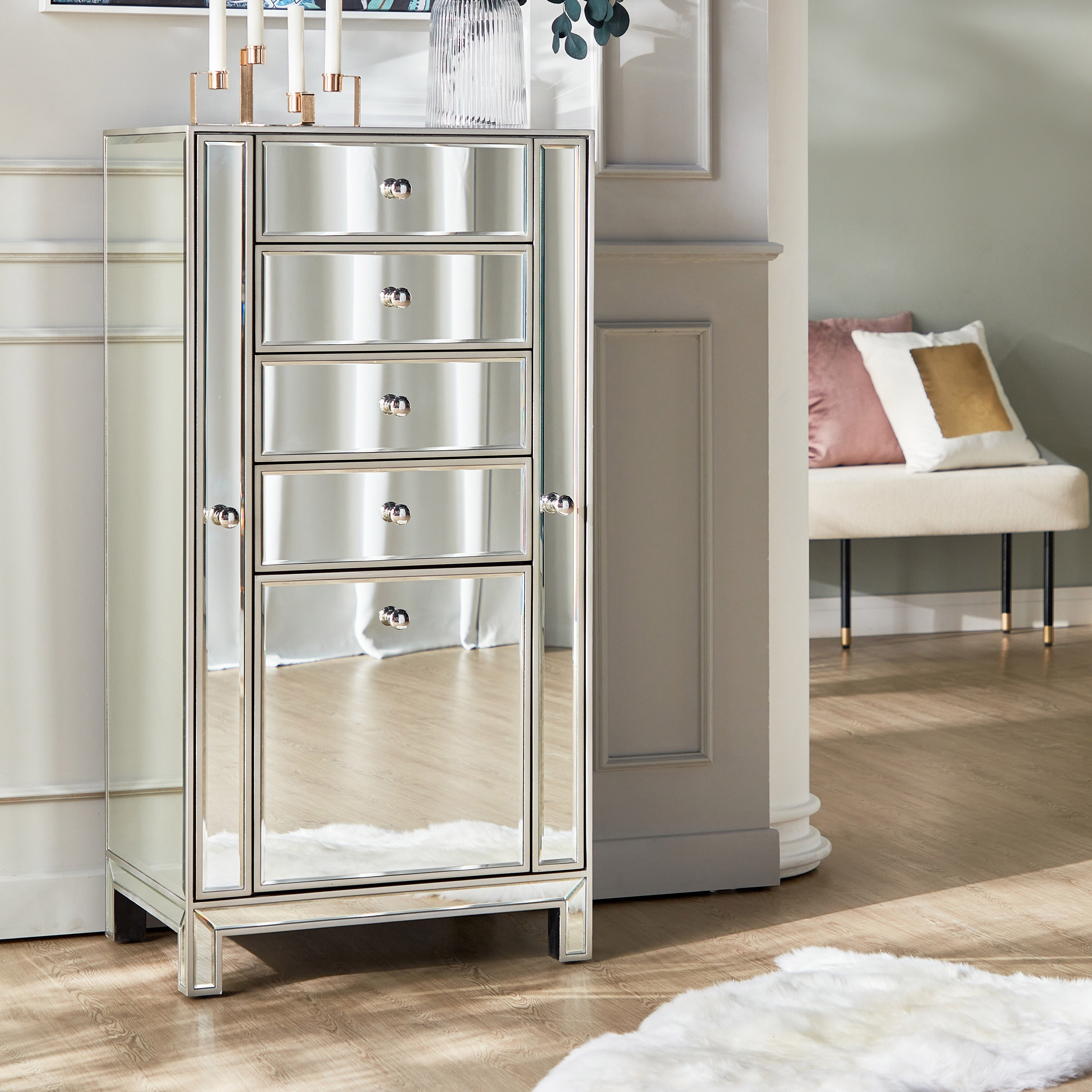 Shop Colette Jewellery Cabinet | Homecentre Oman