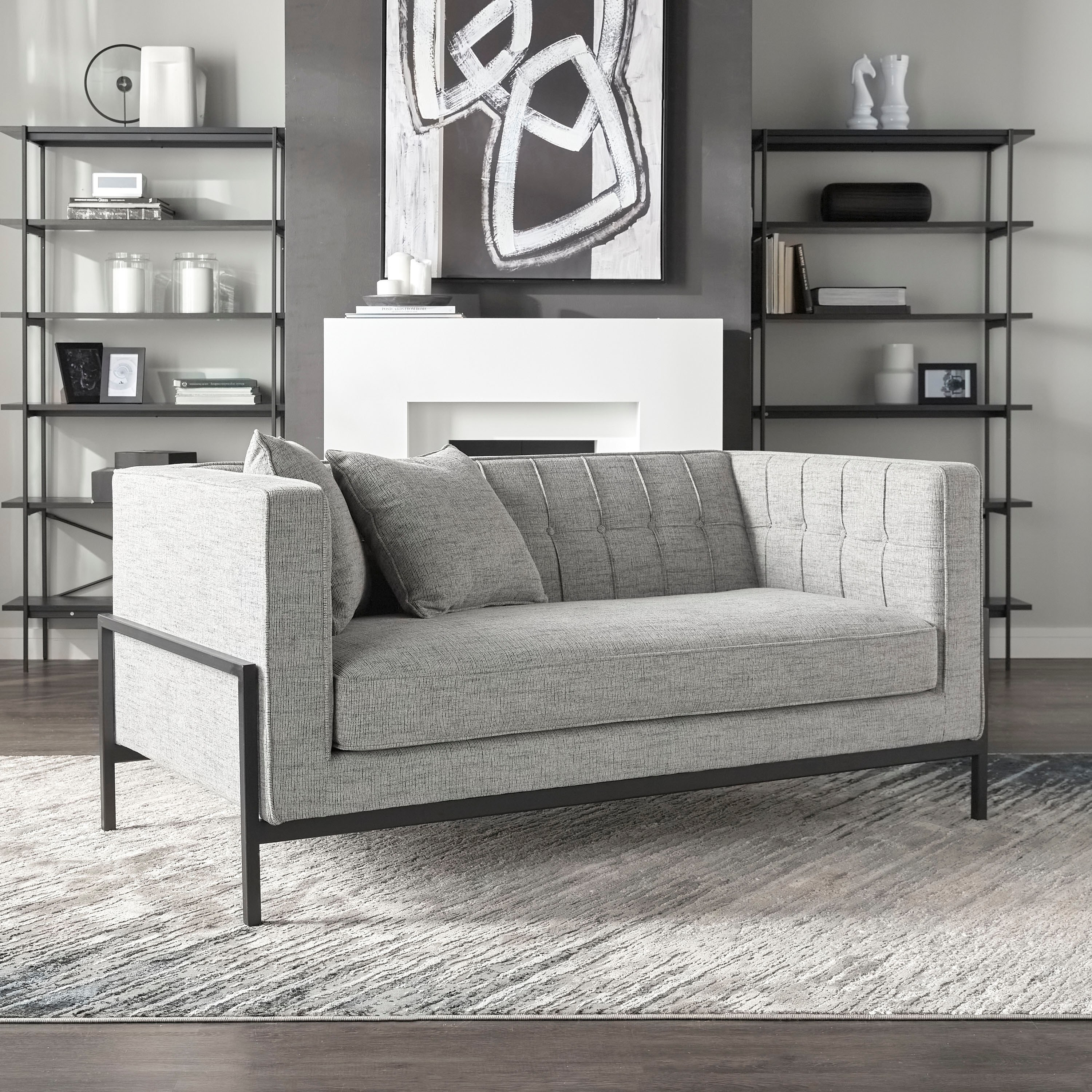 Shop Neven 2-Seater Fabric Sofa | Homecentre Egypt