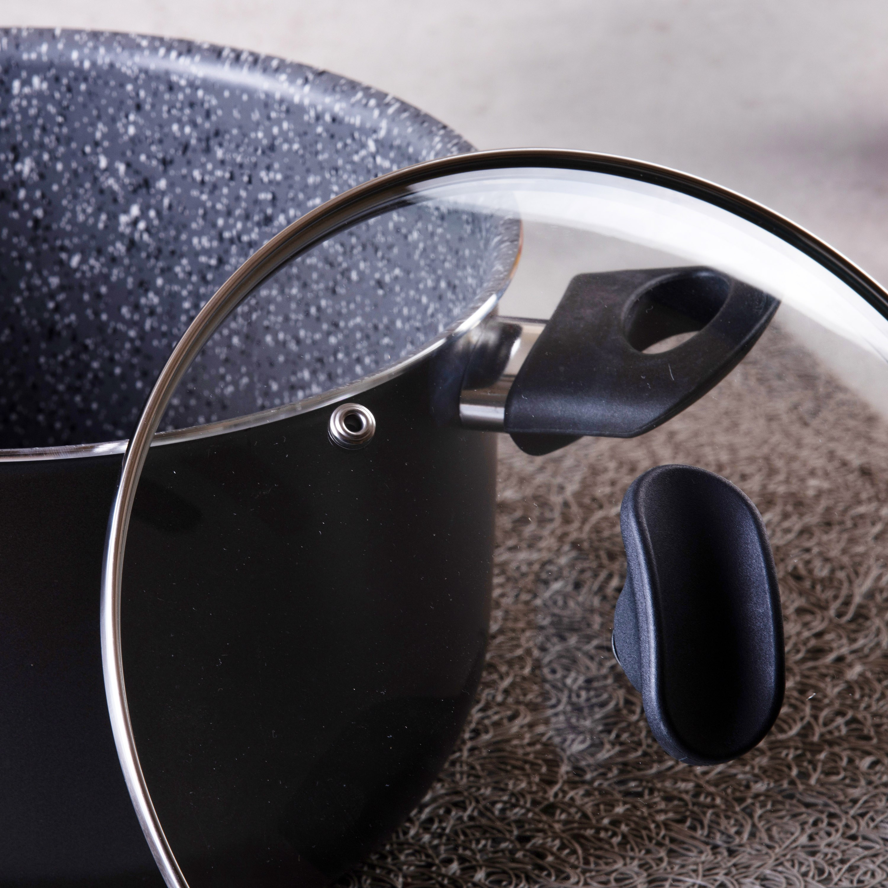 Shop Ravelli Granite Deep Stock Pot - 22 cm | Homecentre Egypt