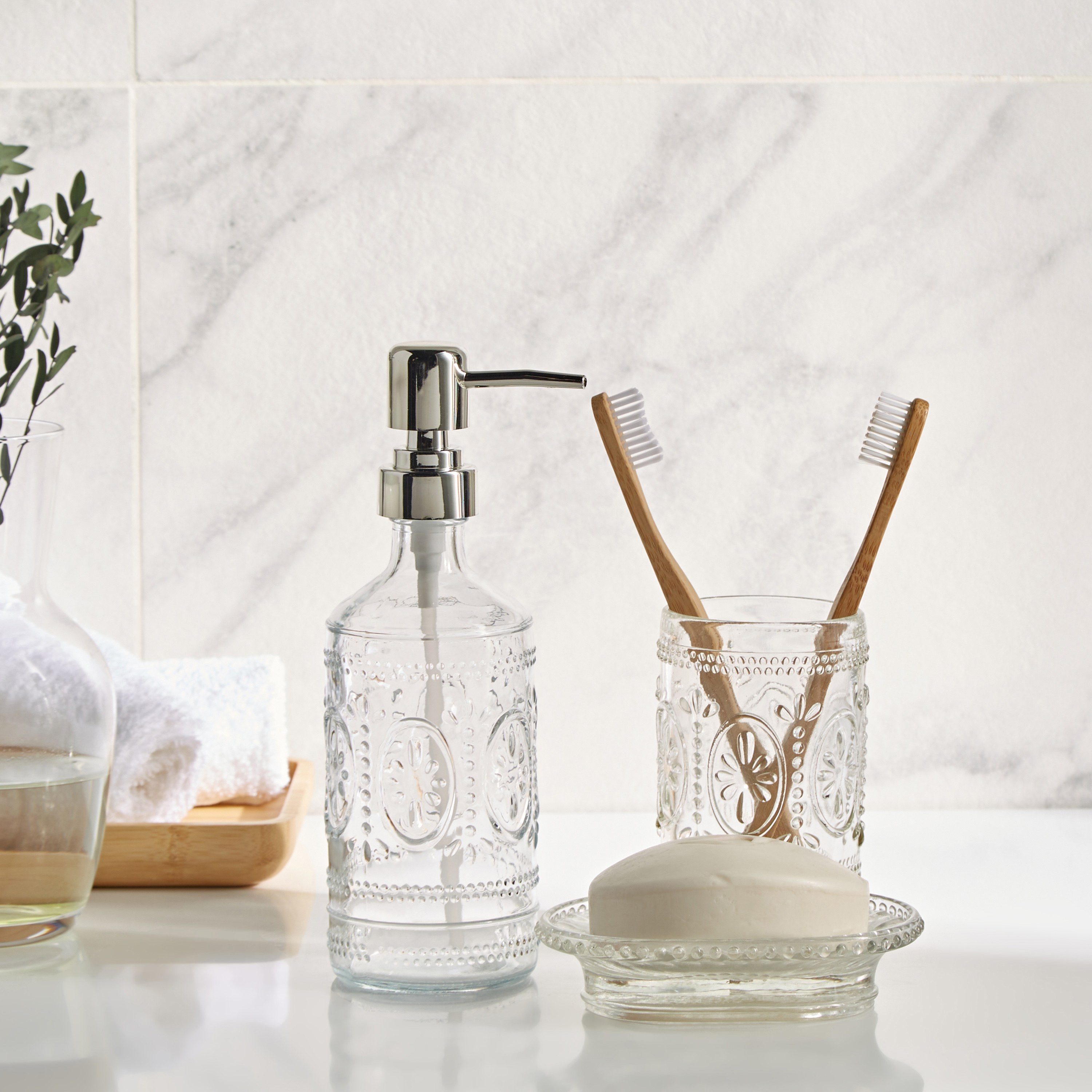 Shop Mercury 3-Piece Bathroom Accessory Set | Homecentre Egypt