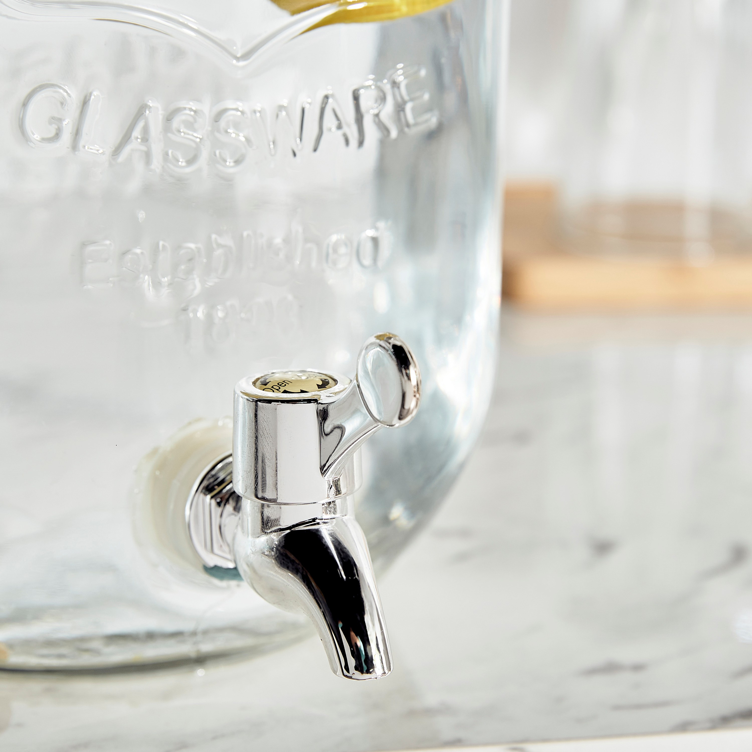 Shop Foster Glass Beverage Dispenser - 4 L Online | Home centre UAE