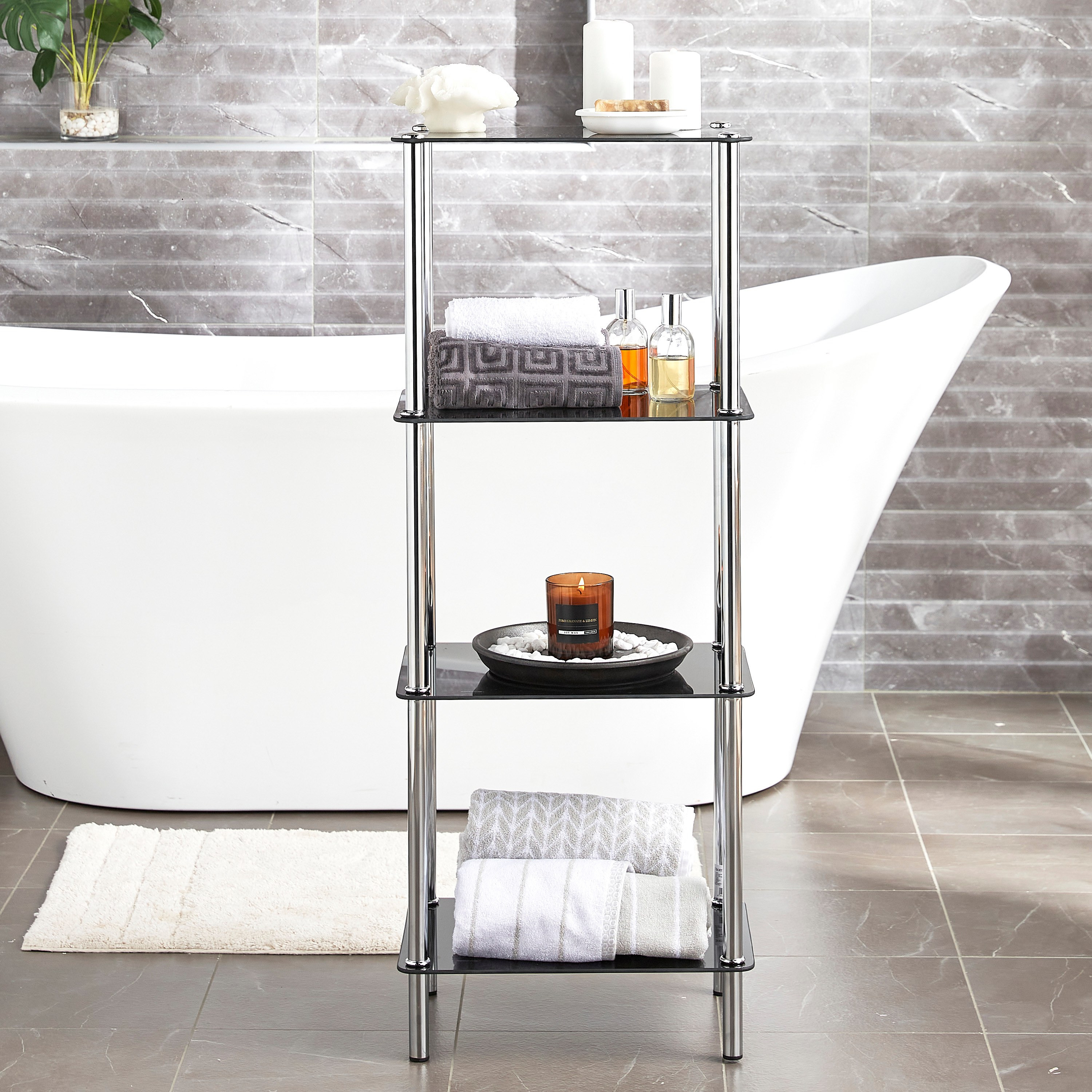Shop Cosmo 4-Tier Storage Shelf | Home Centre Bahrain