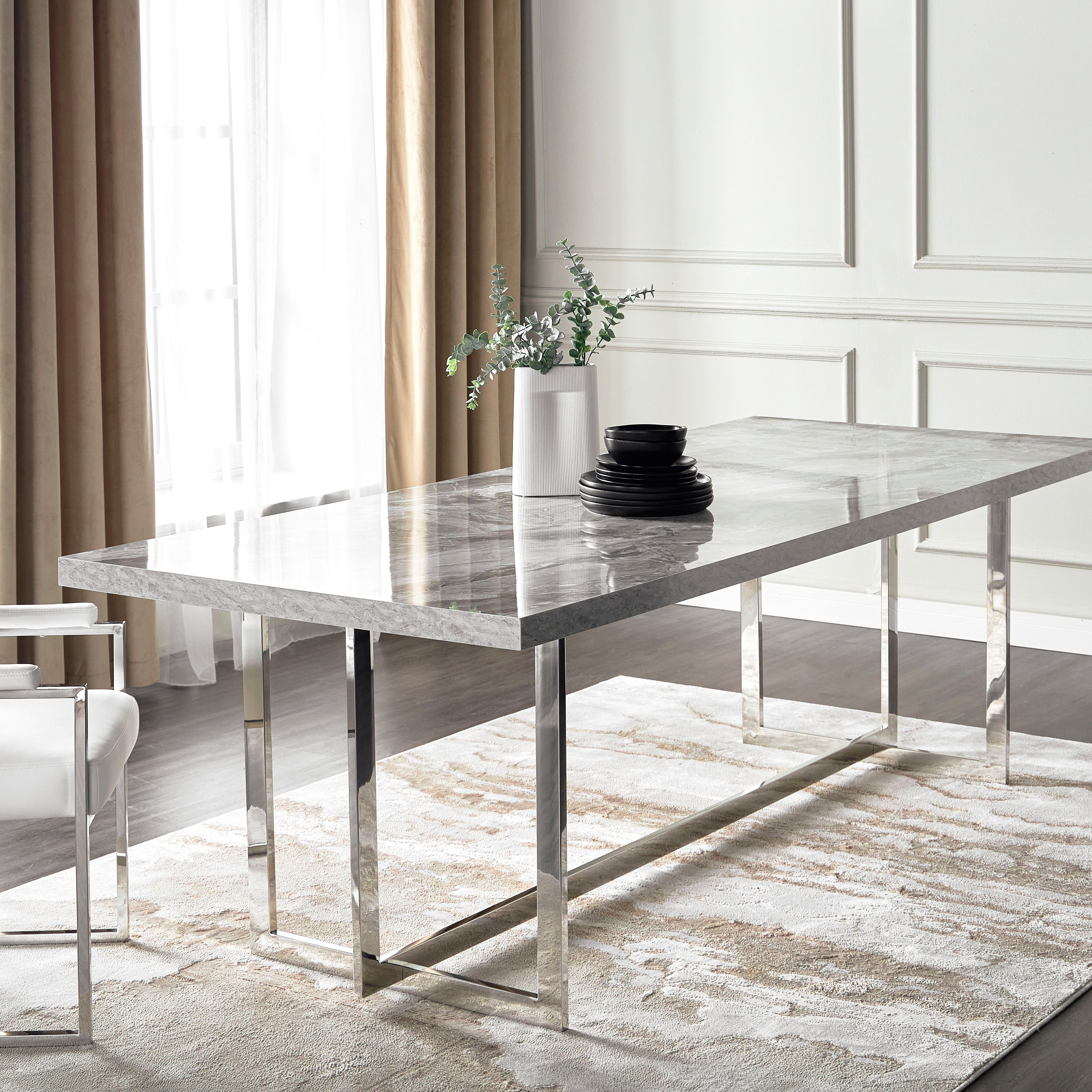 Shop La Rochelle 8-Seater Wooden Dining Table | Homecentre Egypt