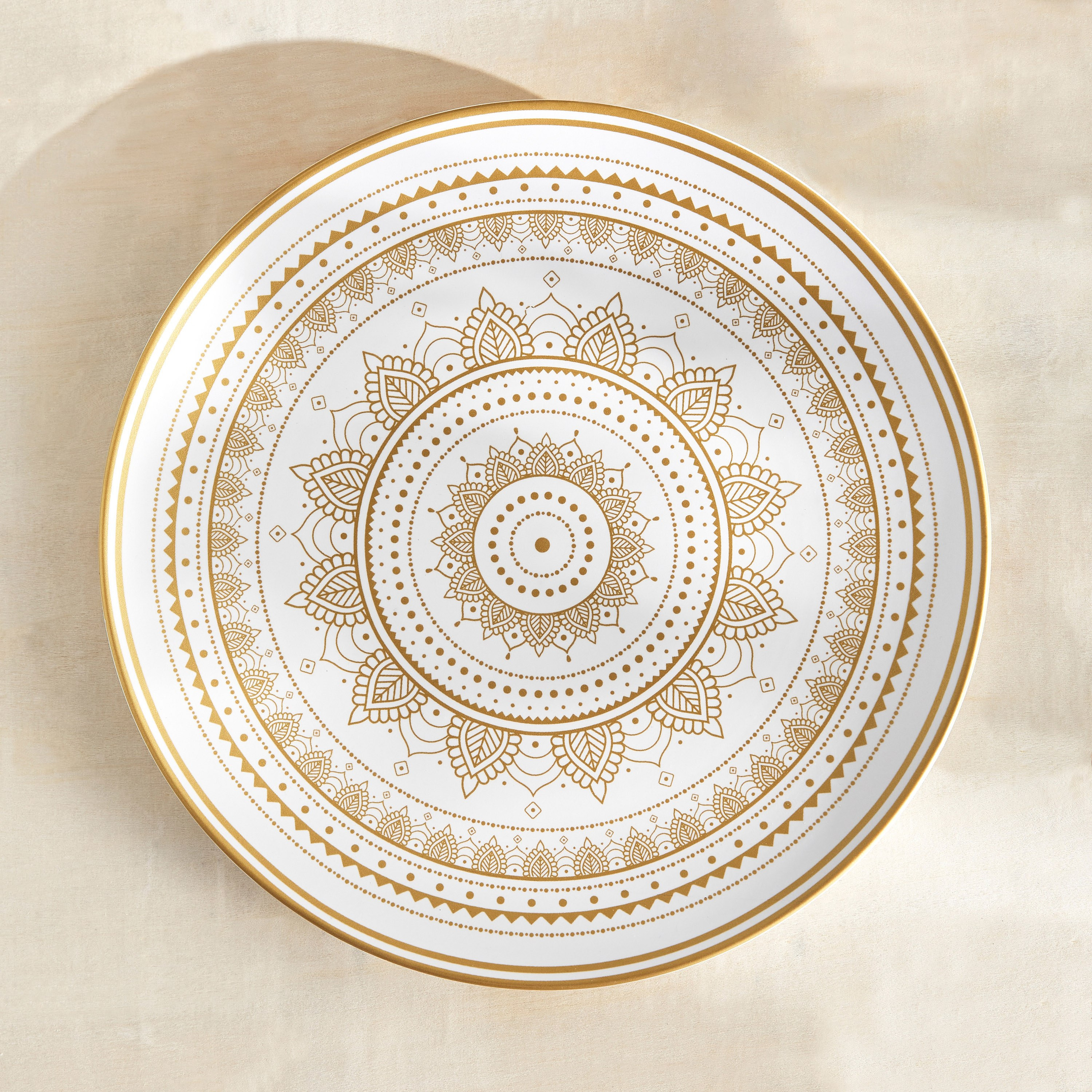 Shop Mandala Porcelain Dinner Plate - 29 cm | Home Centre KSA