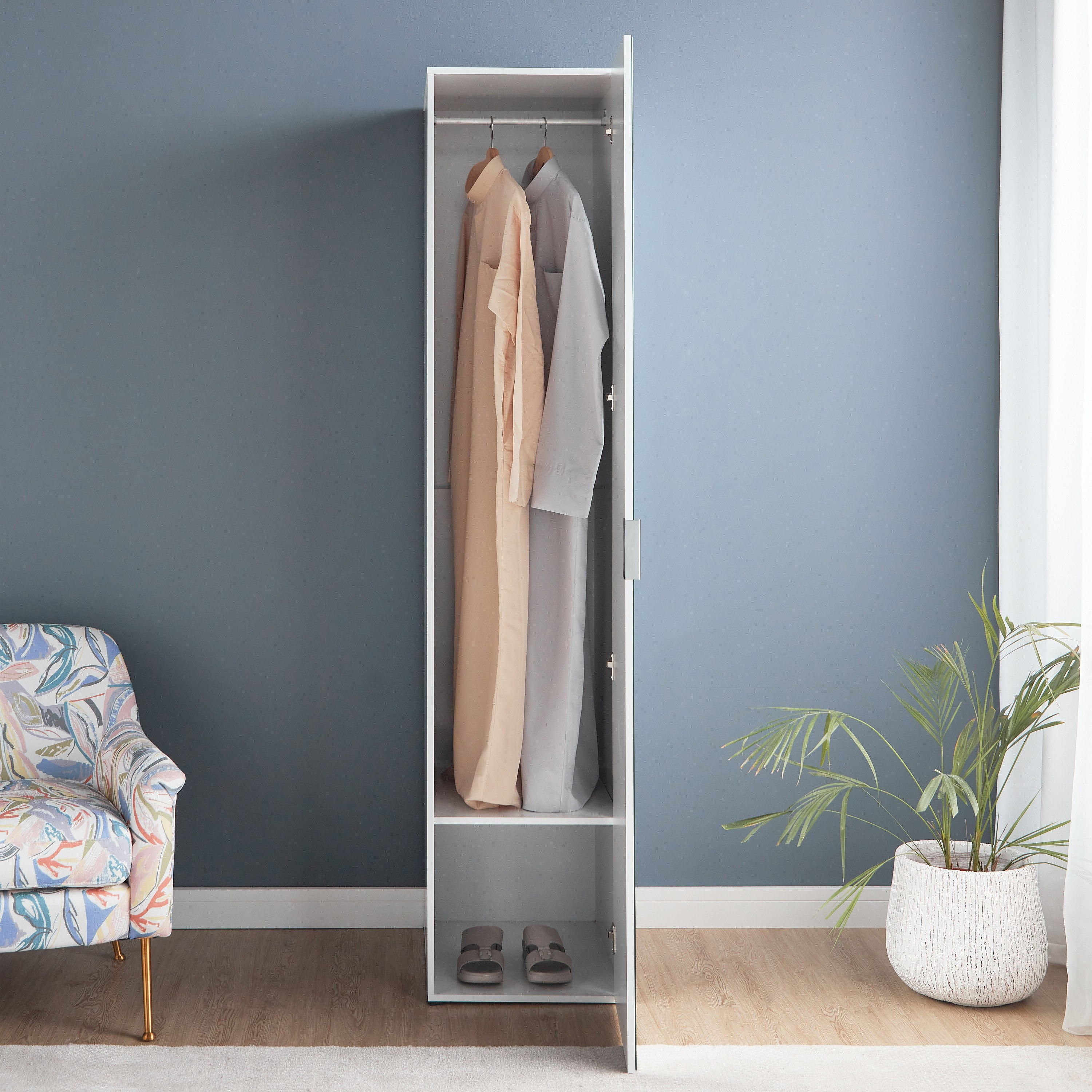 Shop Khizanat 1-Door Abaya and Khandura Wardrobe Online | Home centre UAE