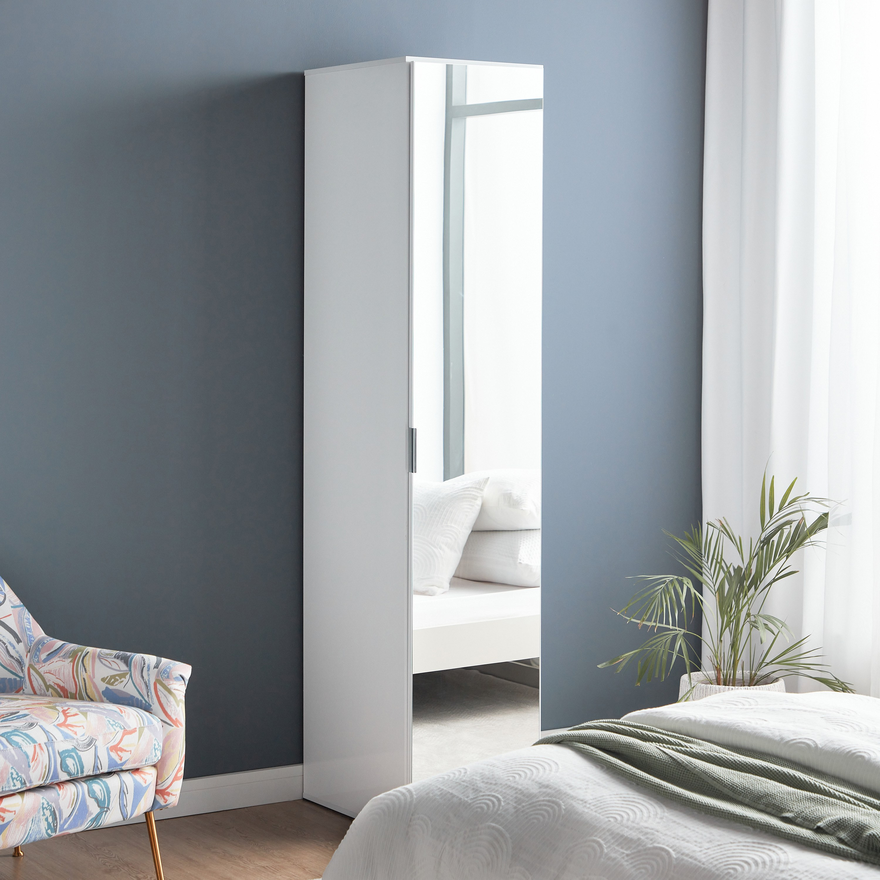 Shop Khizanat 1-Door Abaya and Khandura Wardrobe Online | Home centre UAE