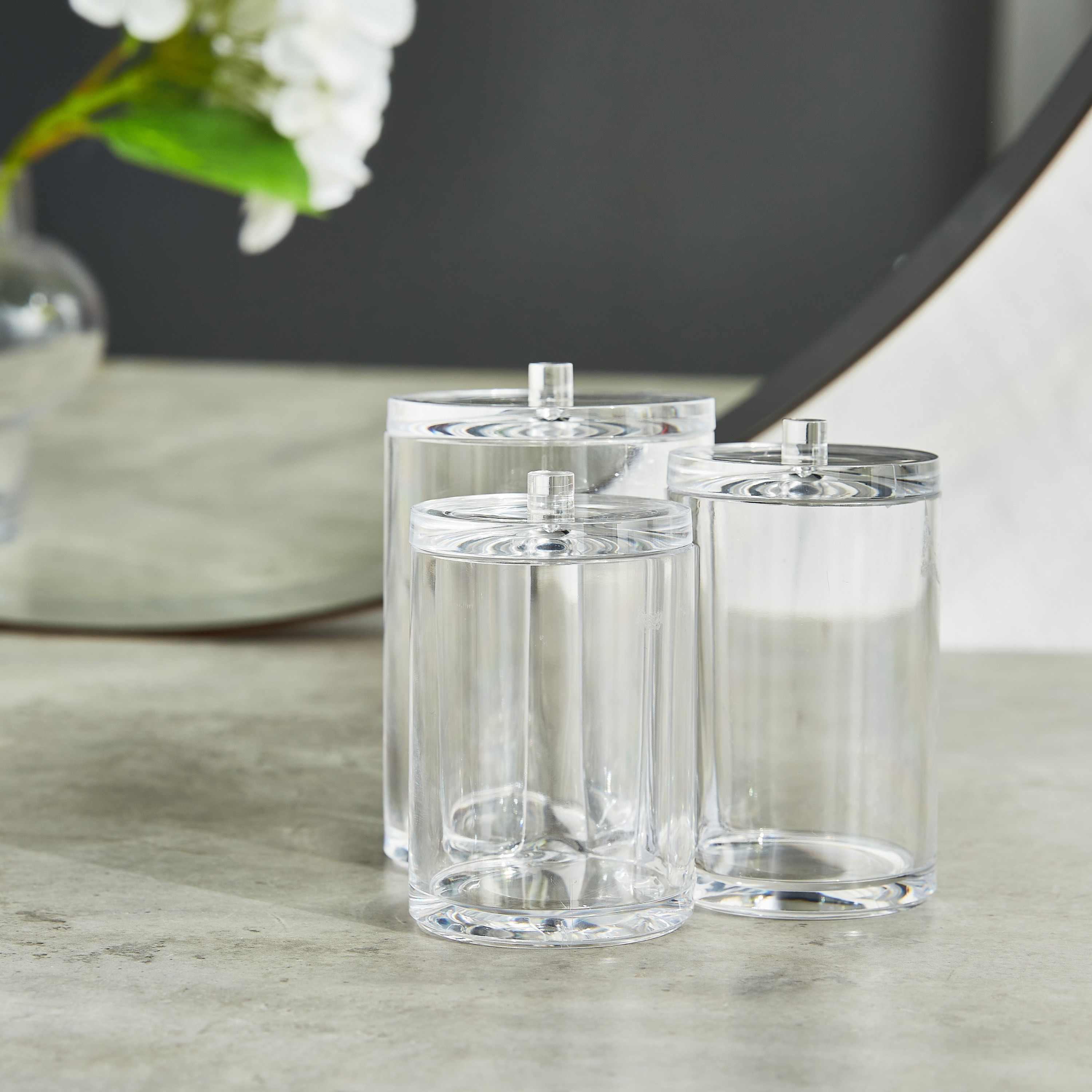 Shop Ava 3-Piece Canister Set with Lids | Homecentre Oman