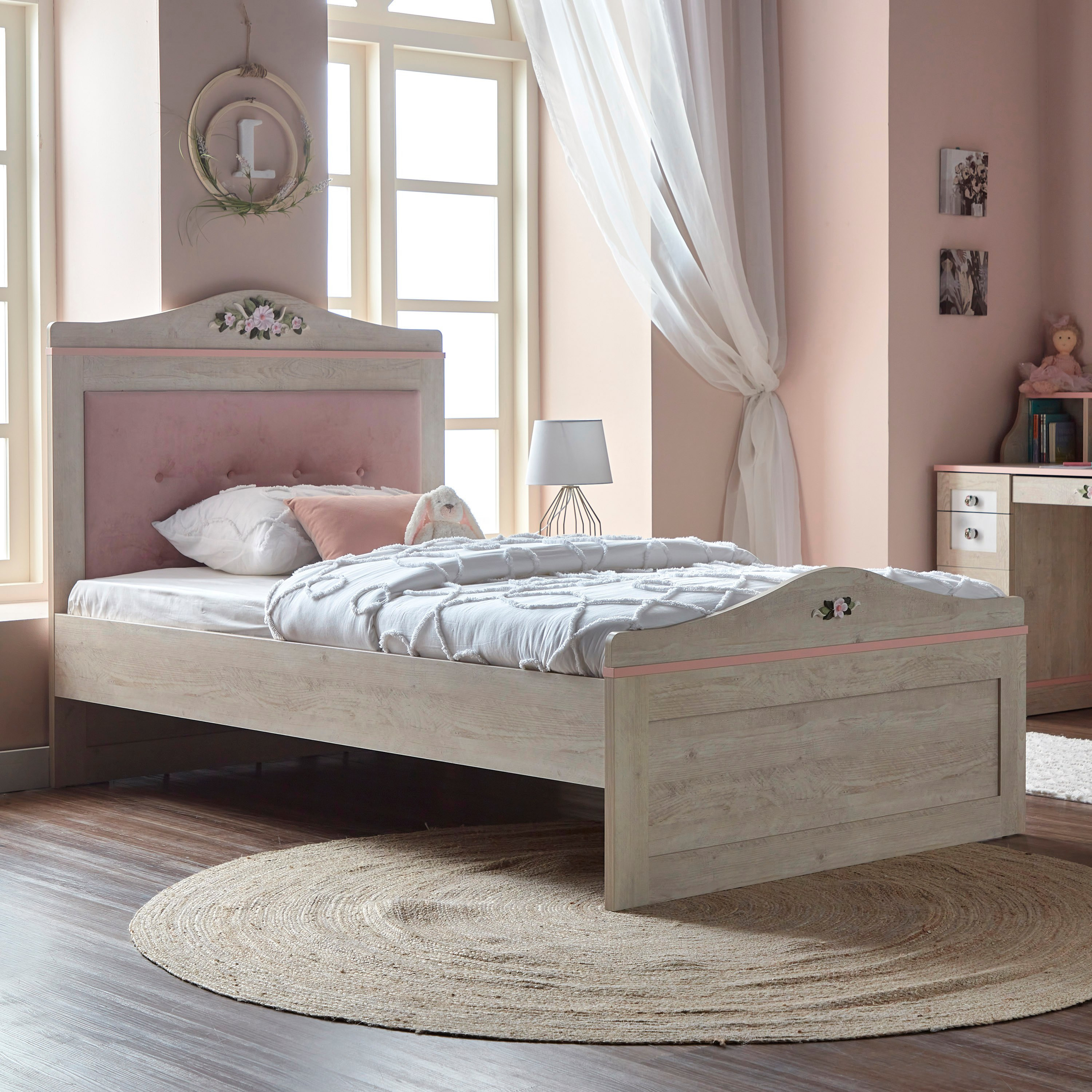 Shop Evelyn Single Bed - 120x200 cm | Home Centre Qatar