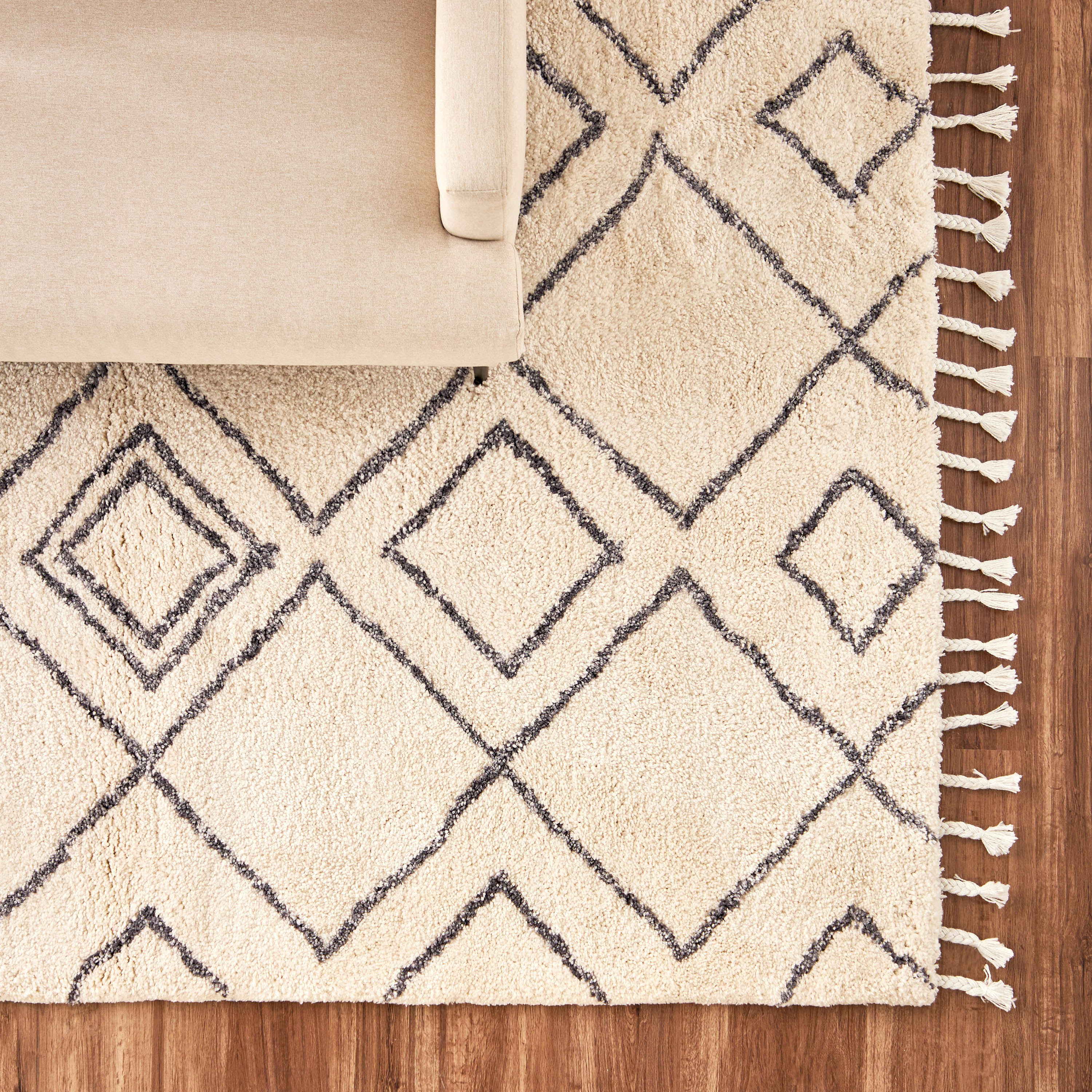 Shop Diamant Berber Shaggy Rug - 160x230 cm | Home Centre KSA