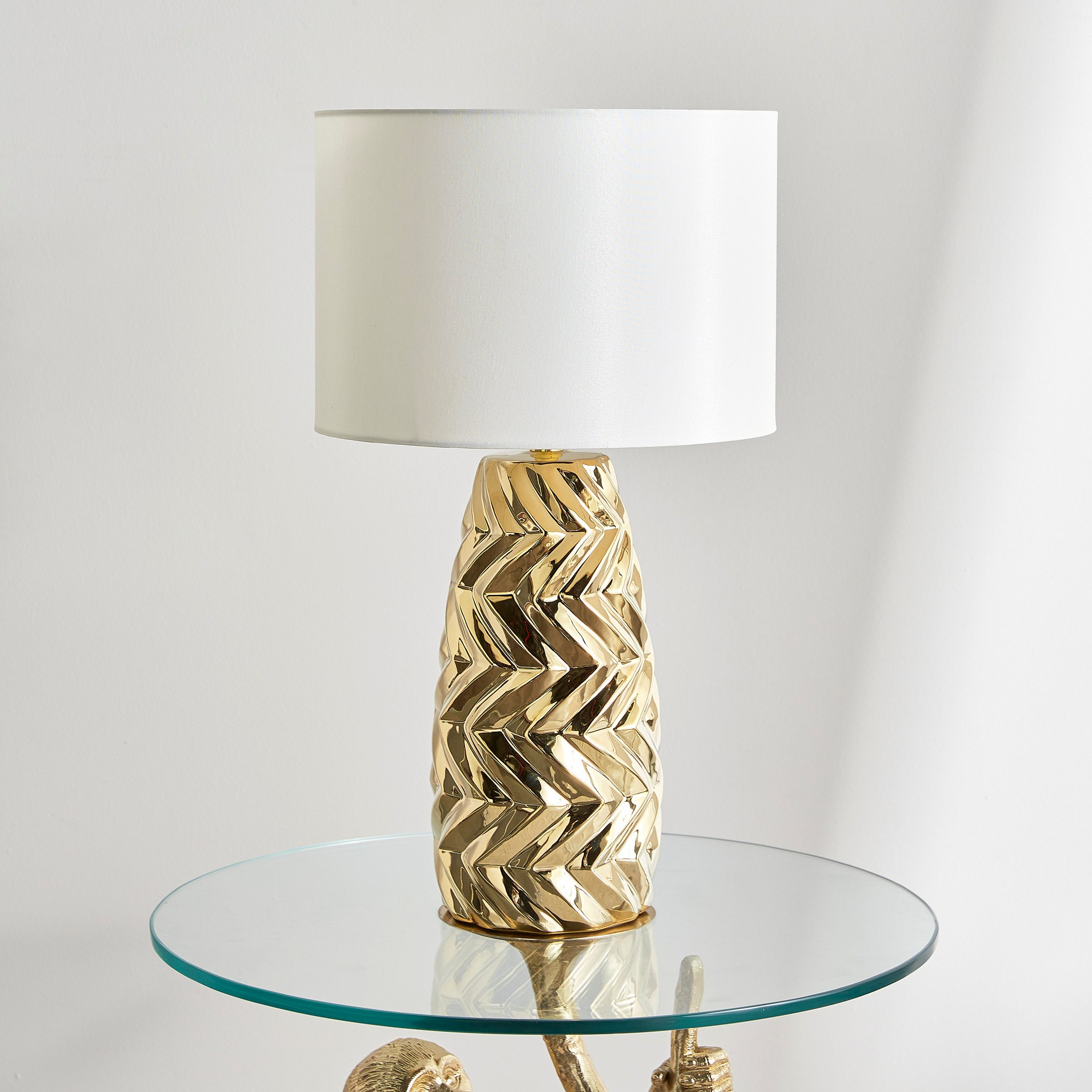Shop Kallisto Ceramic Table Lamp - 57 cm | Home Centre Kuwait