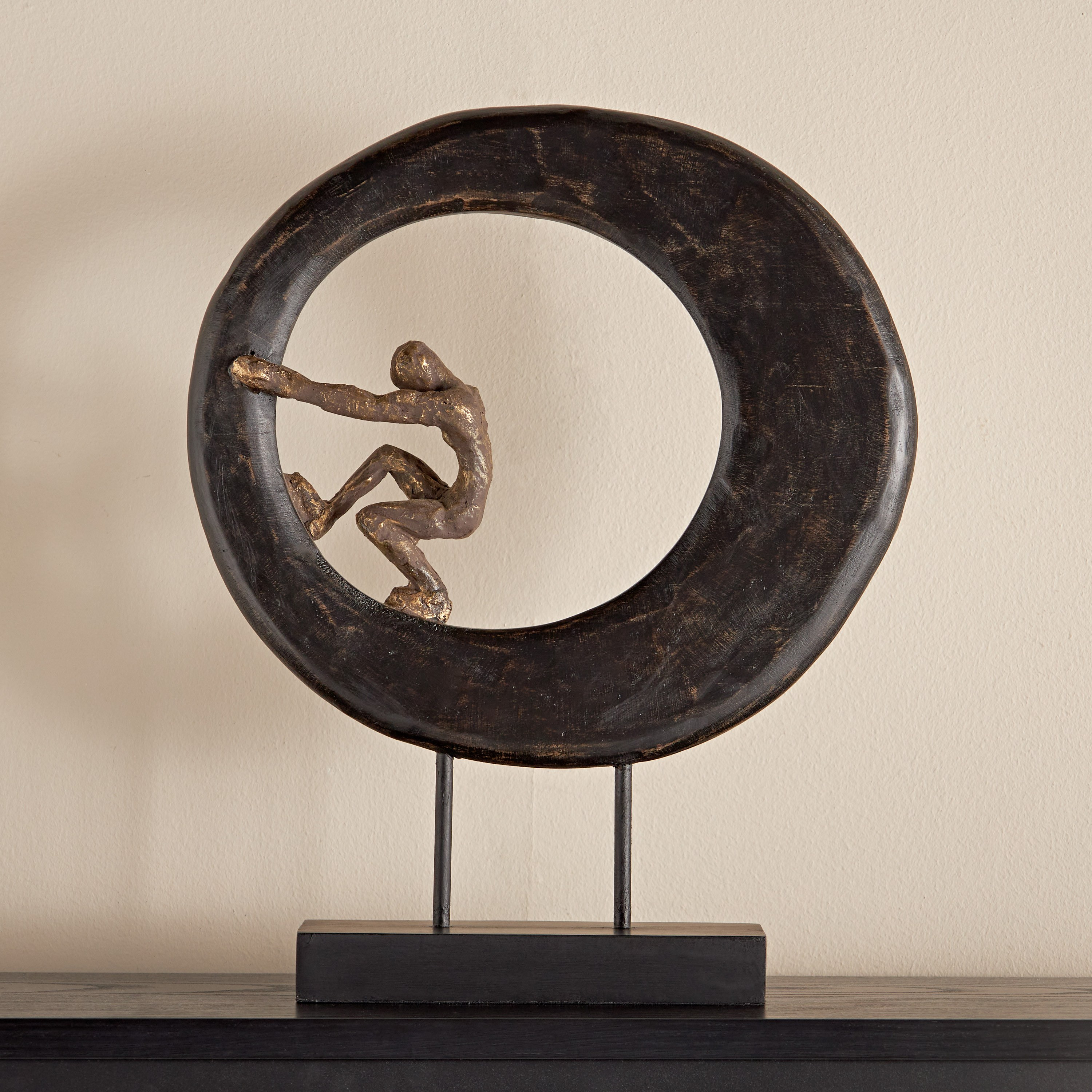Shop Vivant Figure Resting in Ring Decorative Sculpture Online | Home ...