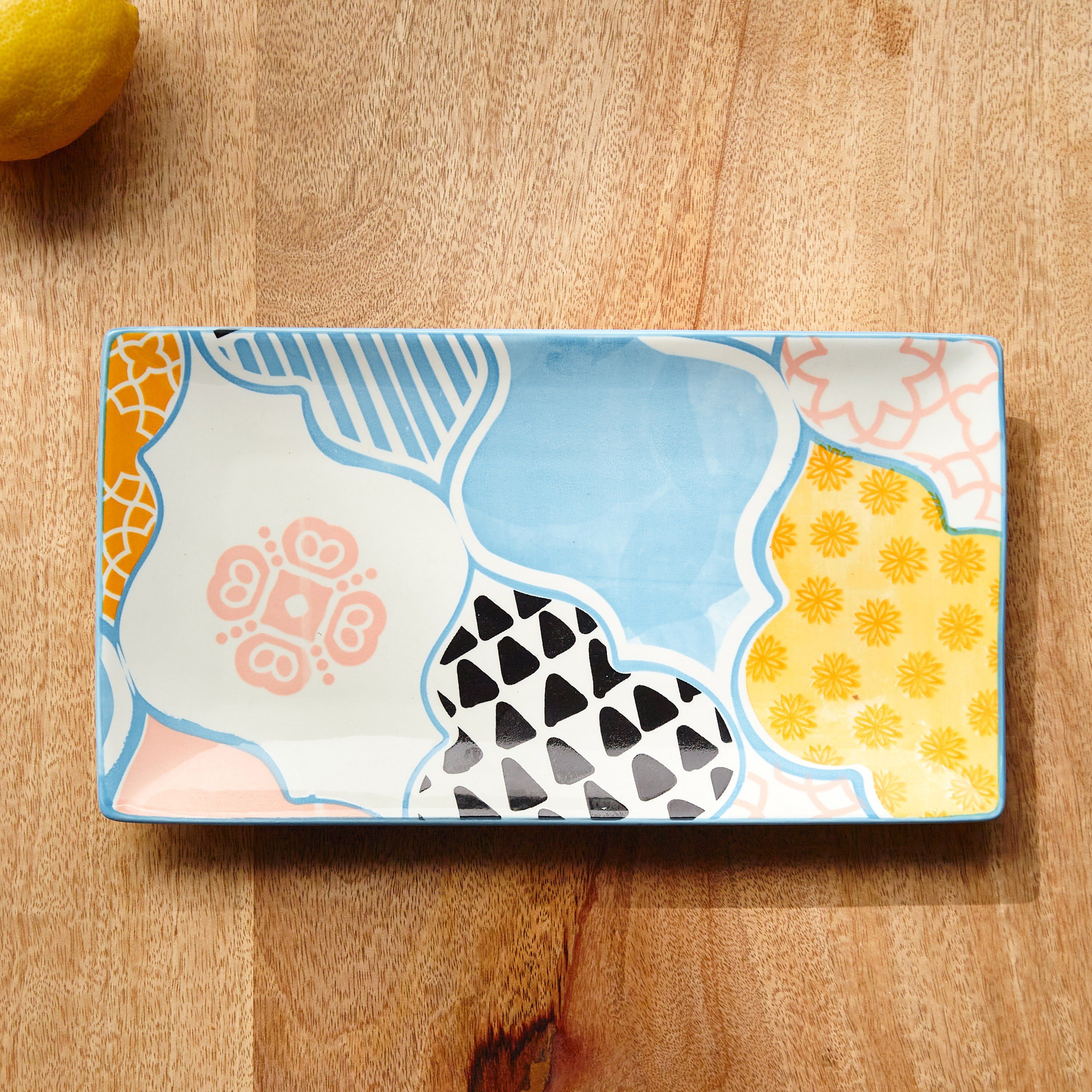 Shop Al Bahar Porcelain Serving Platter | Homecentre Oman