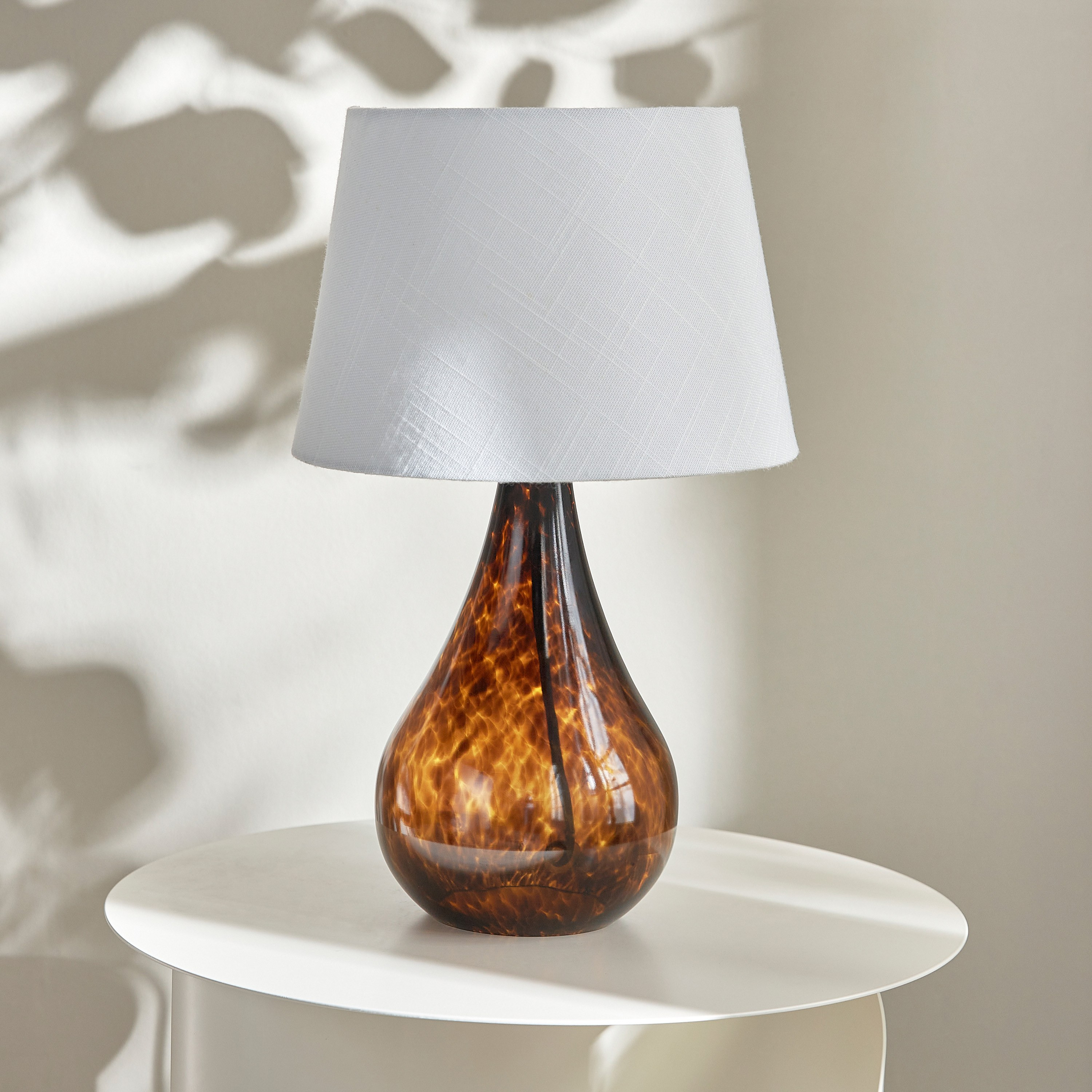 Shop Ares Glass Table Lamp - 41 cm | Home Centre Kuwait
