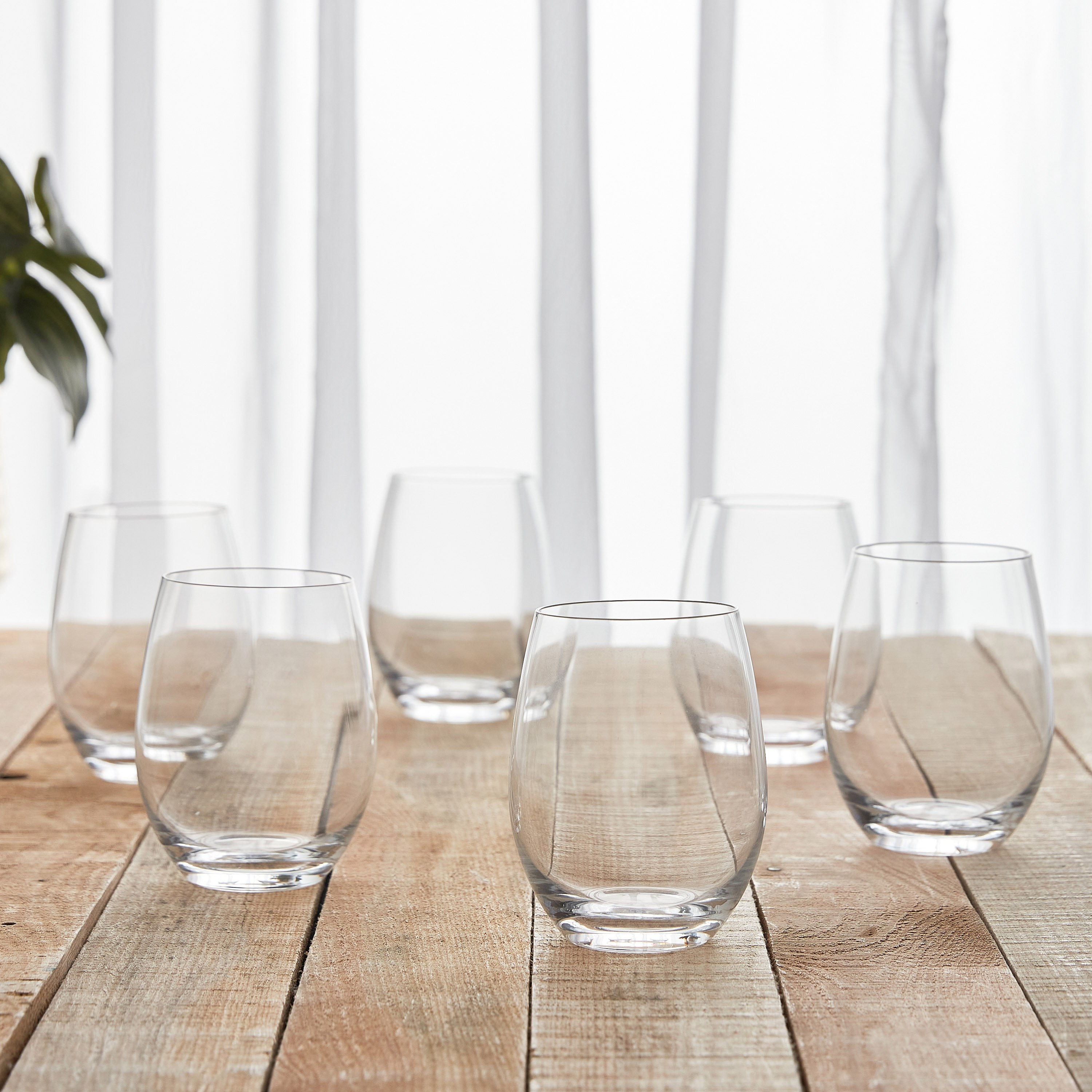 Shop Luca 6-Piece Glass Set - 420 ml | Homecentre Oman