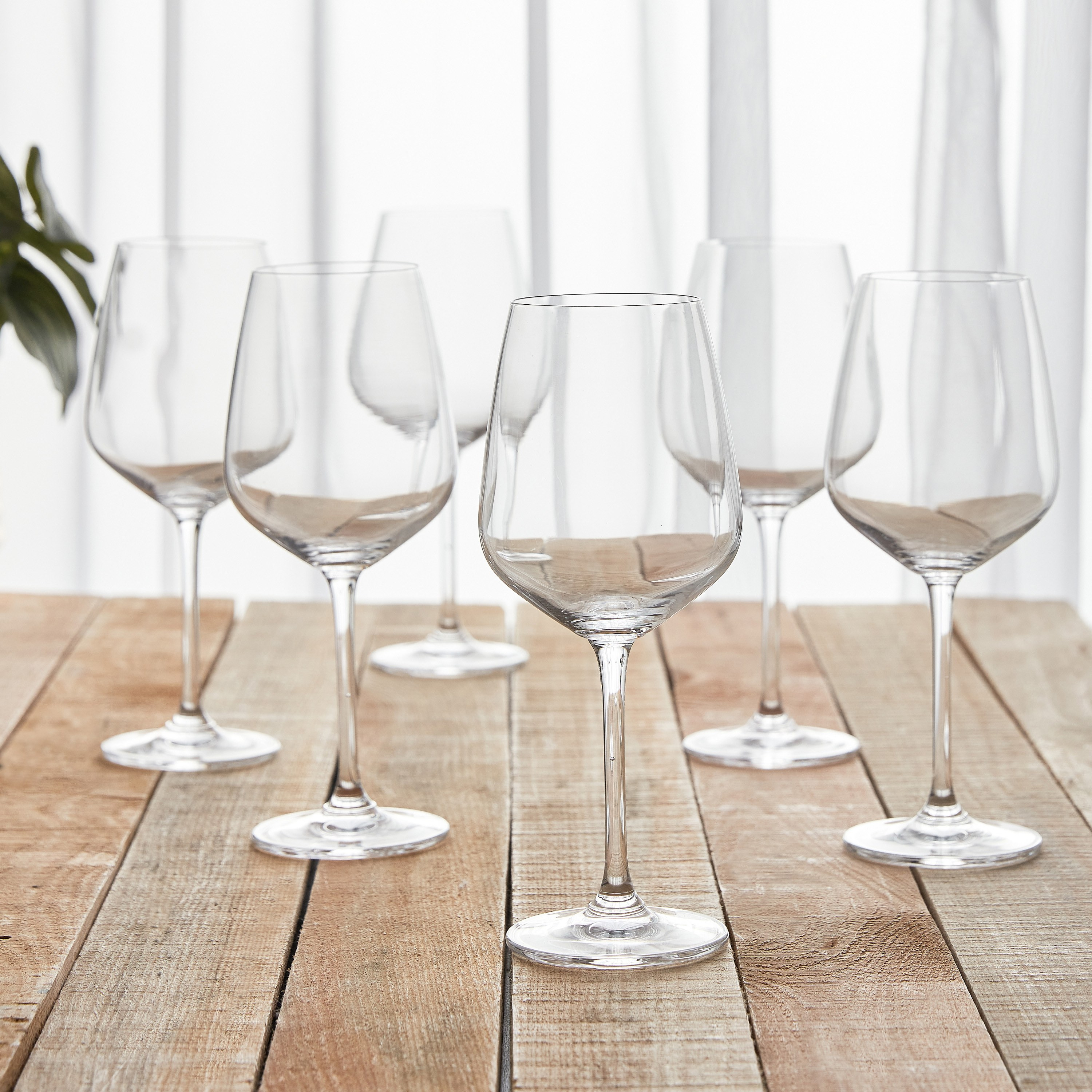 Shop Luca 6-Piece Stem Glass Set - 500 ml | Homecentre Egypt