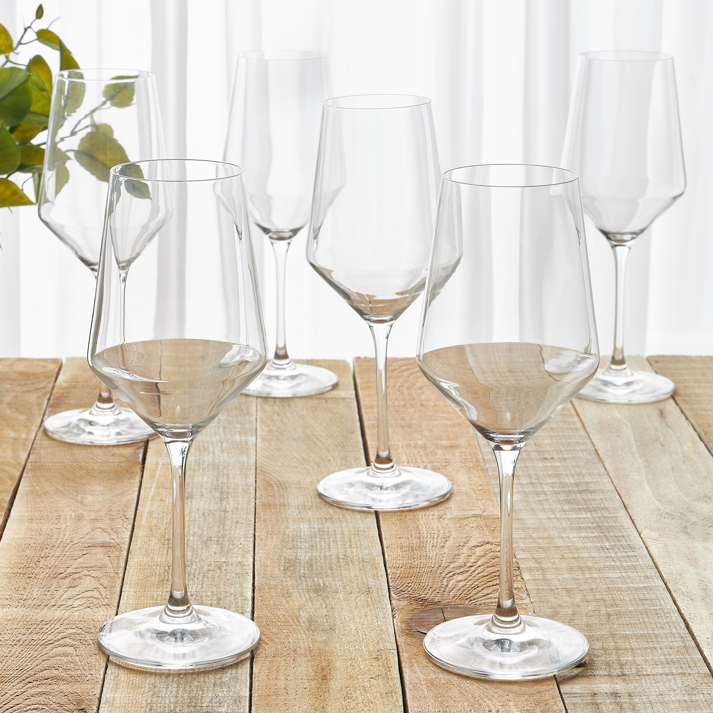 Shop Rhone 6-Piece Flute Glass Set - 220 ml Online | Home Centre UAE