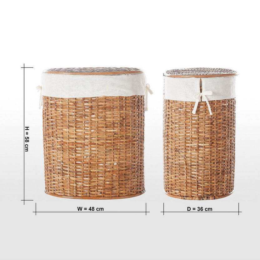 Shop Harper Laundry Hamper Home Centre Uae