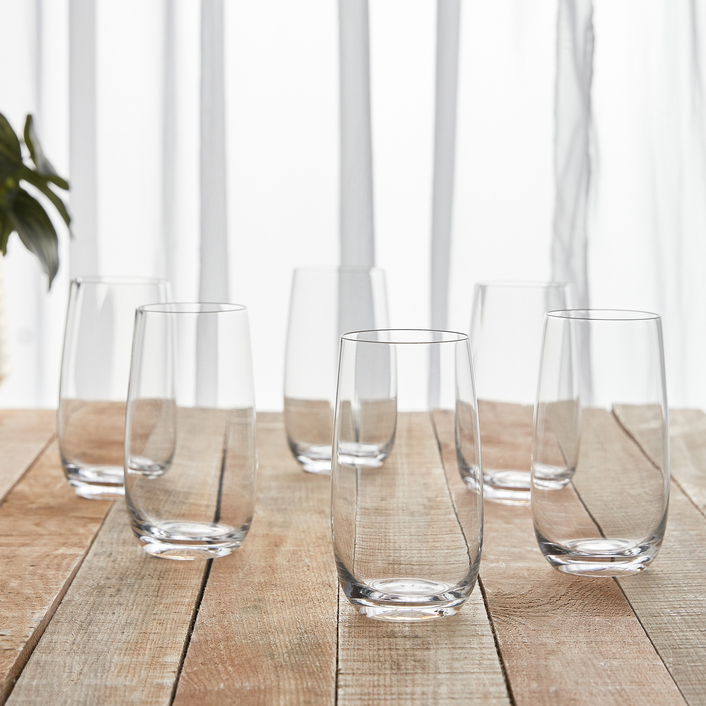 Shop Luca 6-Piece Highball Glass Set - 500 ml | Home Centre KSA