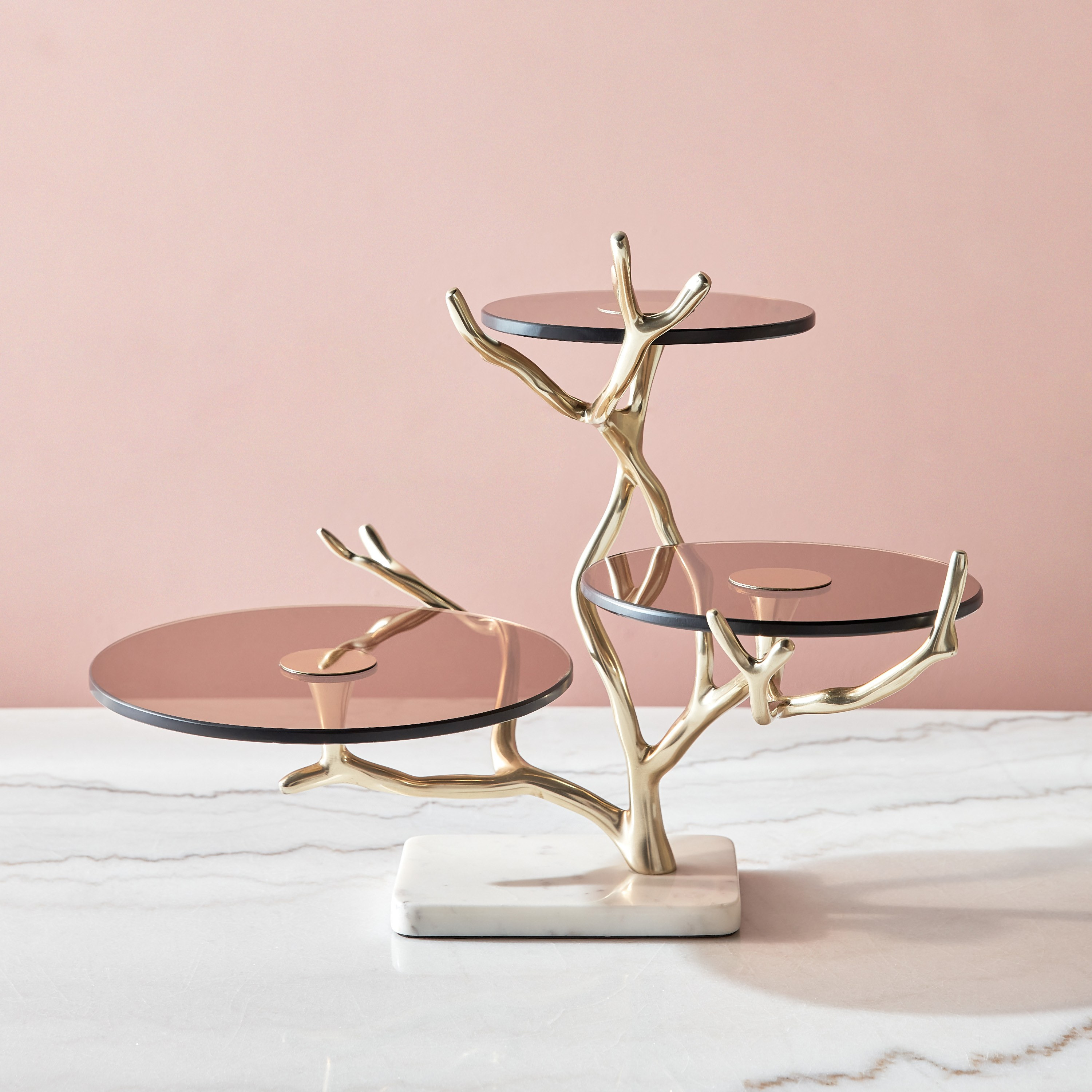 Shop Branches 3-Tier Cake Stand - 35 cm | Home Centre KSA