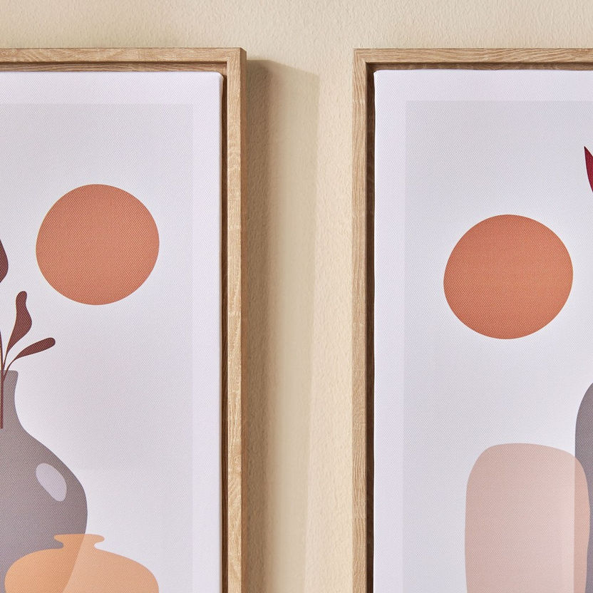 Shop Yara 2 Piece Framed Canvas Wall Art Set 30x40 Cm Online Home