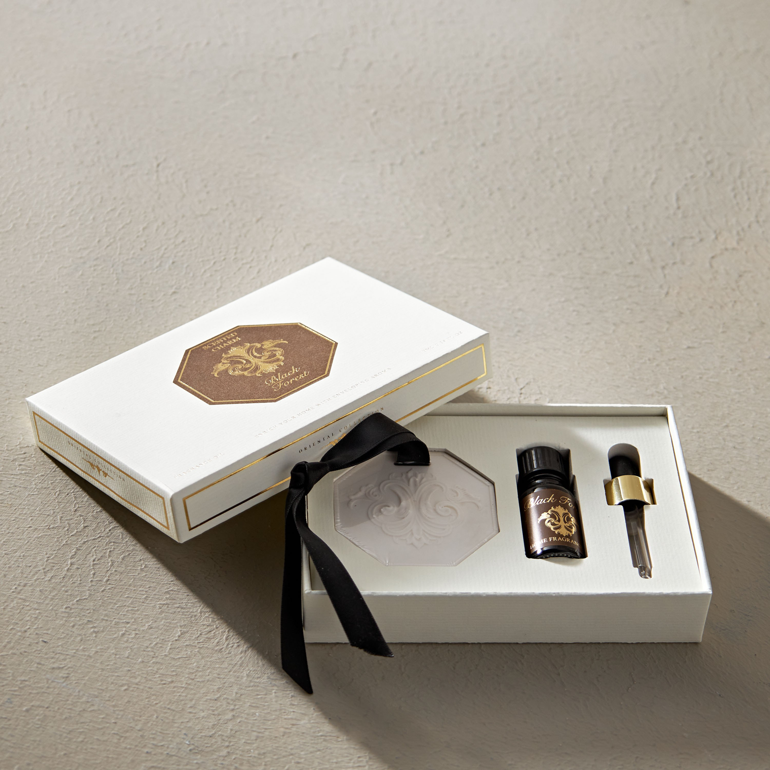 Shop Oriental Black Forest Disk Diffuser and Essential Oil Set Online ...