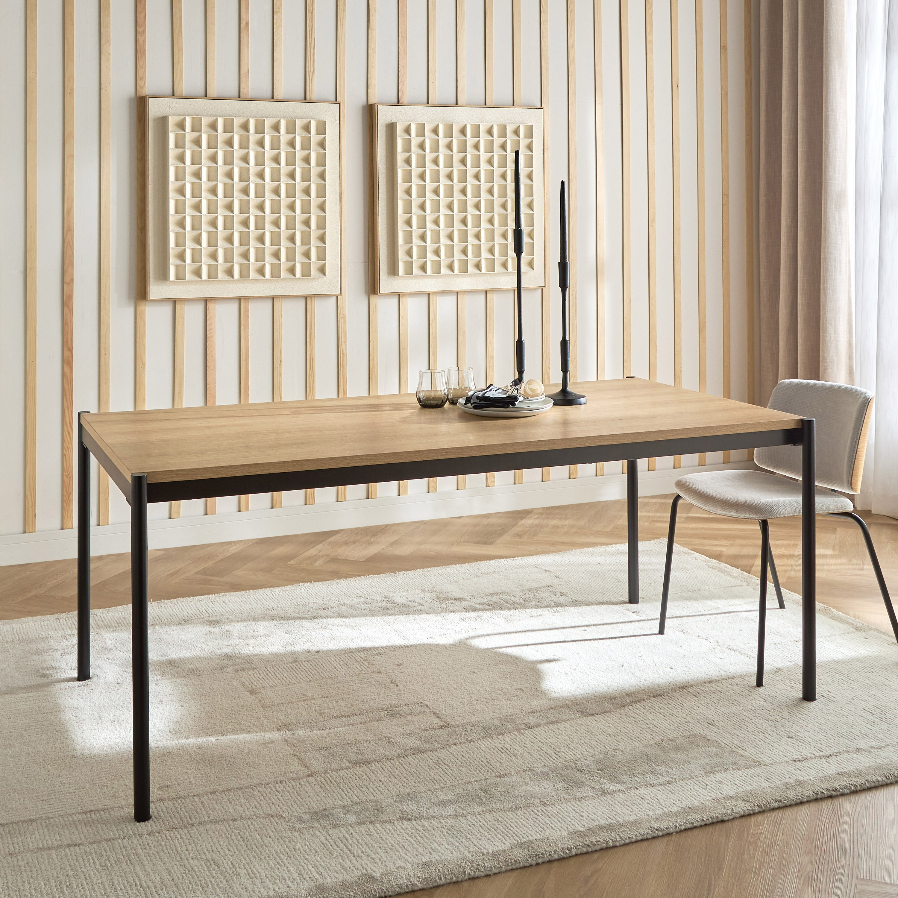 Shop Anders 6-Seater Dining Table | Homecentre Oman