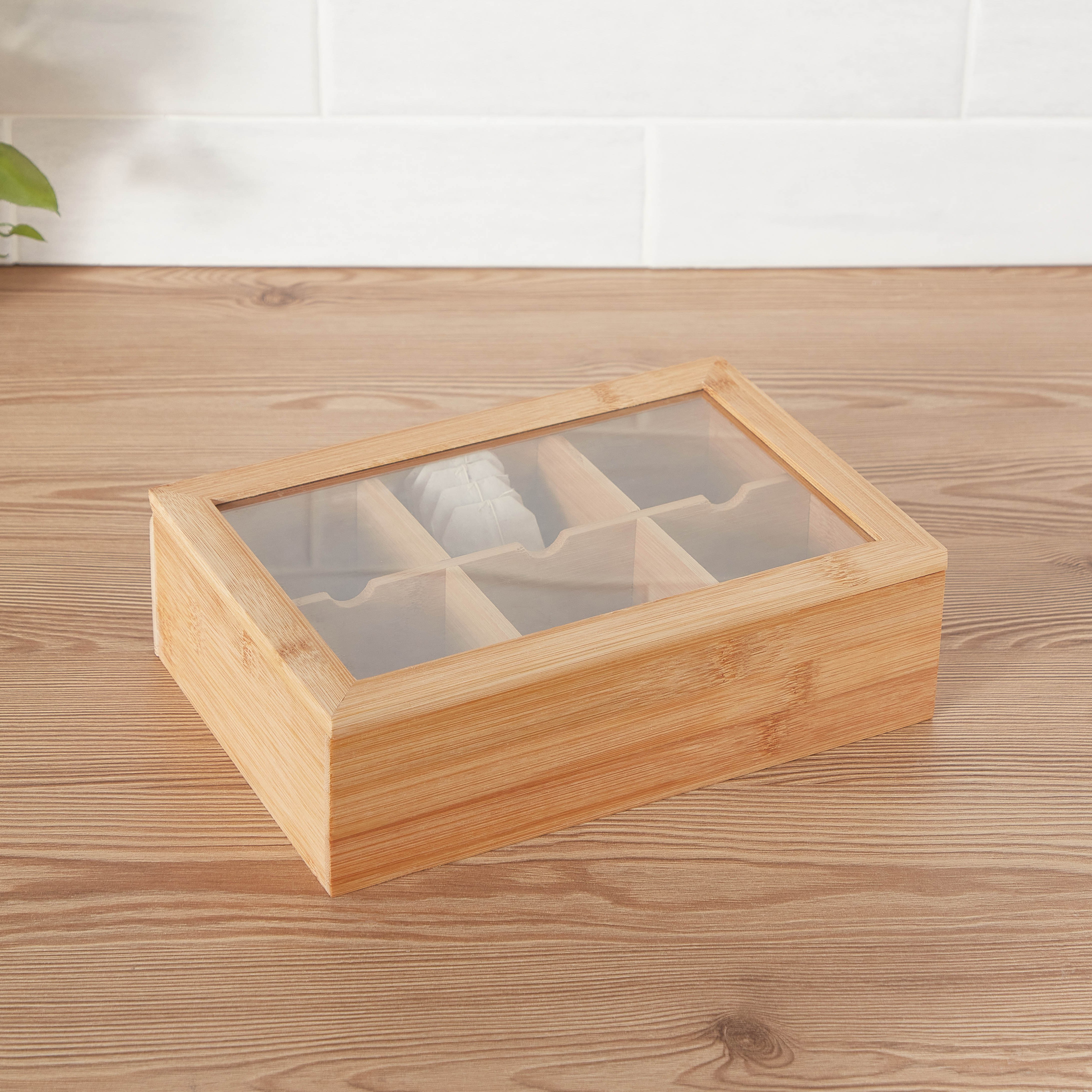 Shop Boricha Bamboo Tea Bag Box | Home Centre UAE