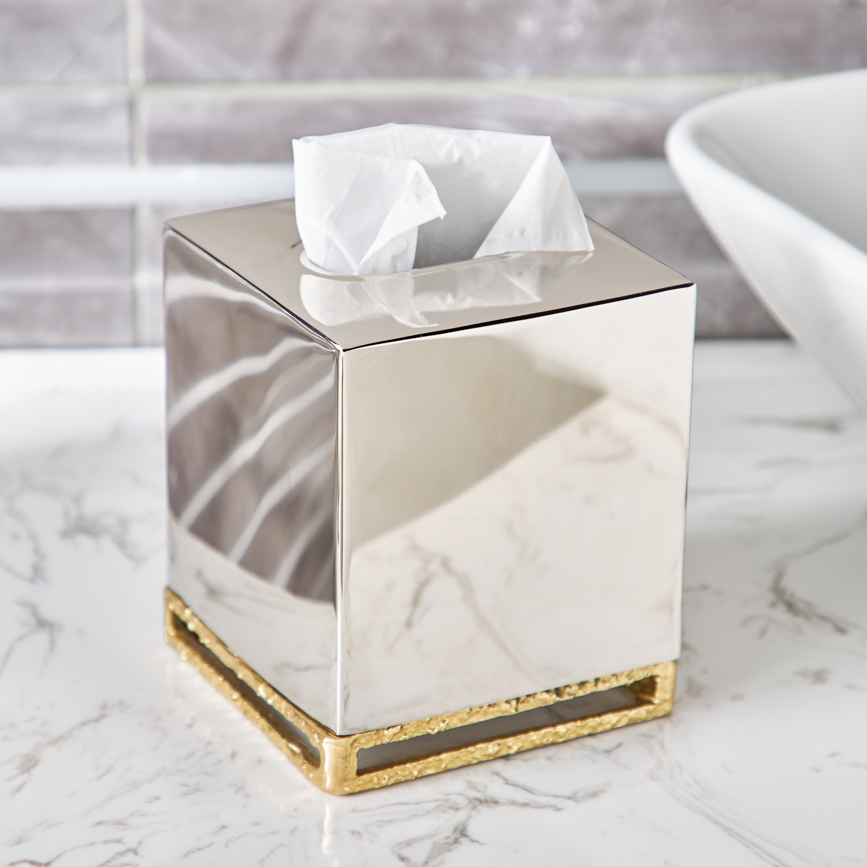 Shop Bijou Tissue Box Cover | Home Centre Qatar