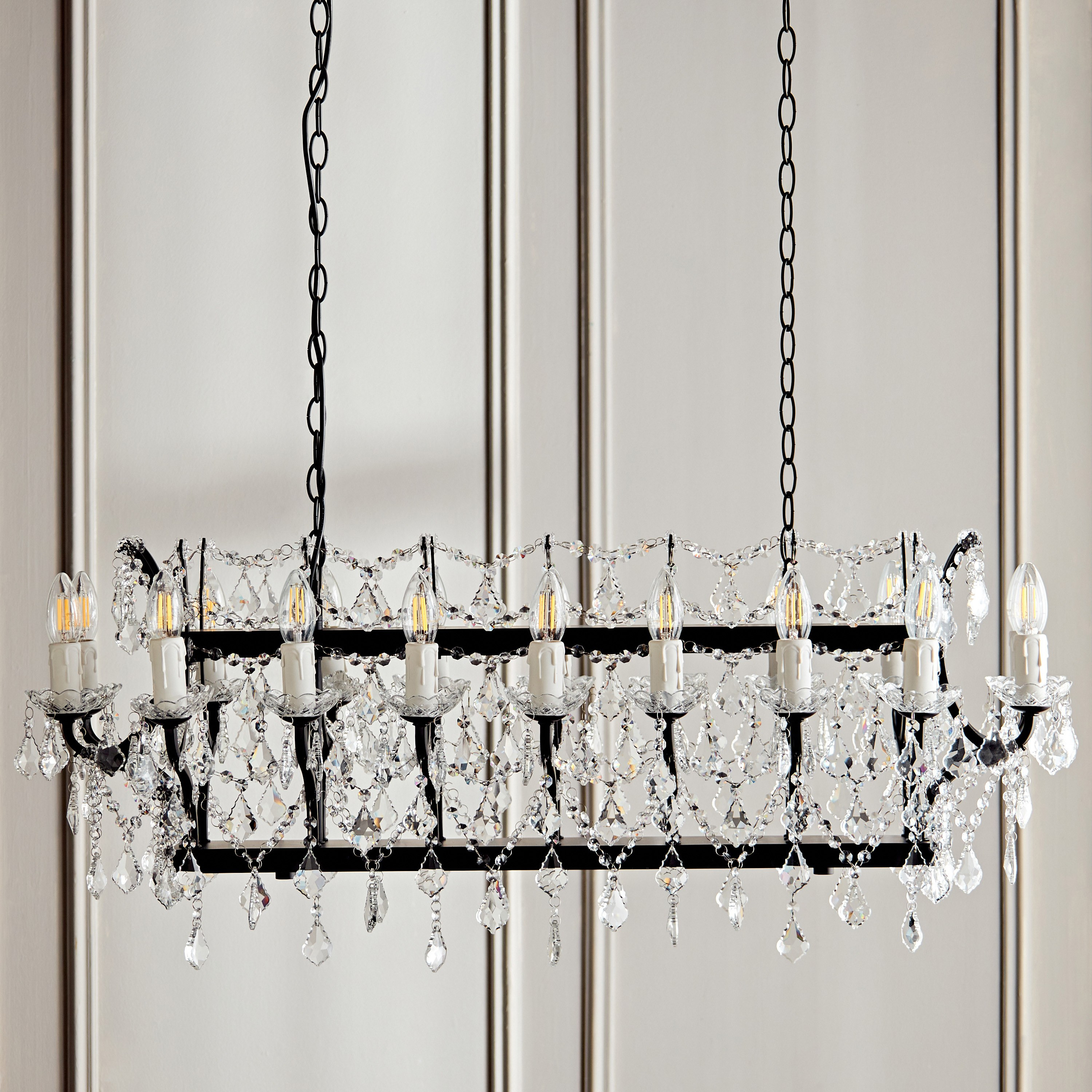 Shop Rana 18-Light Crystal Chandelier | Home Centre KSA