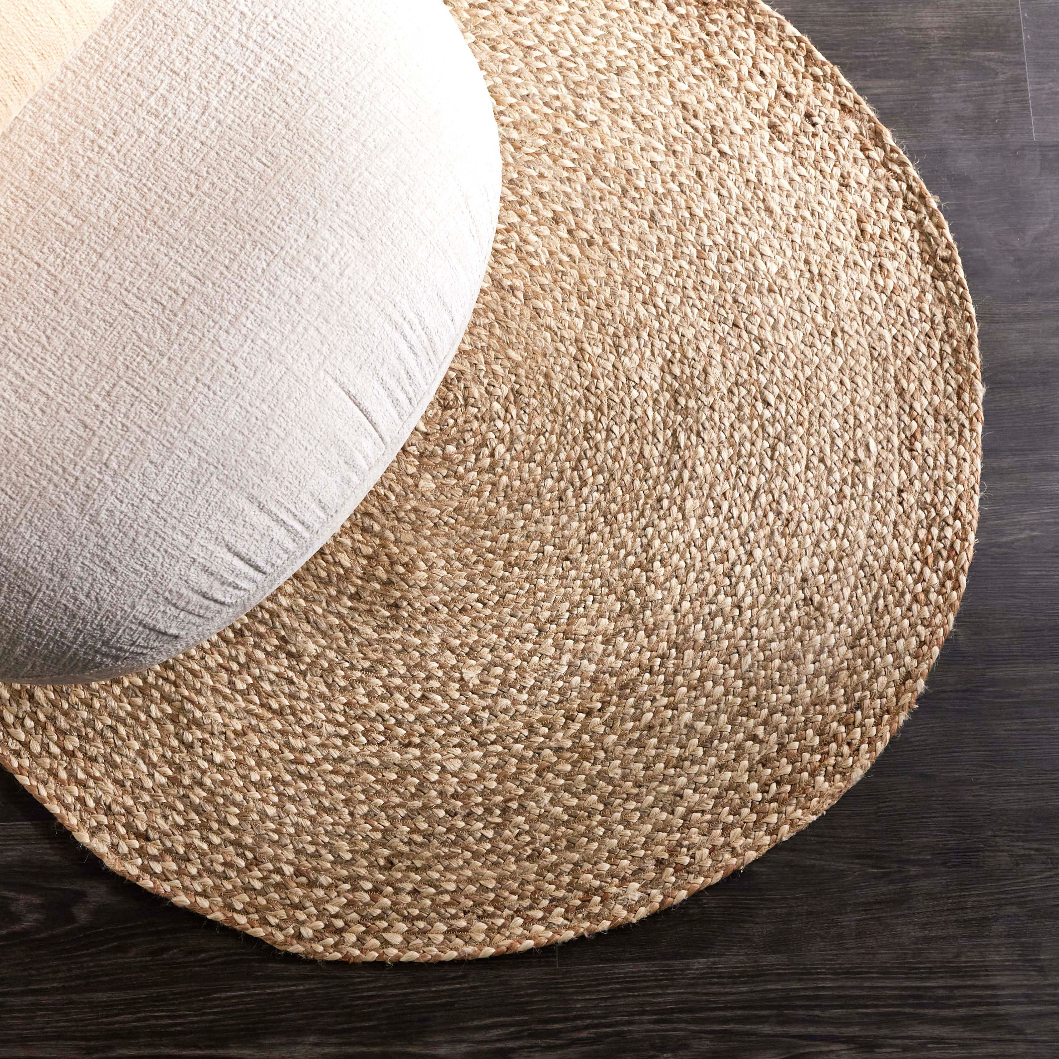 Shop Kirko Jute Braided Rug - 200 cm | Homecentre Oman