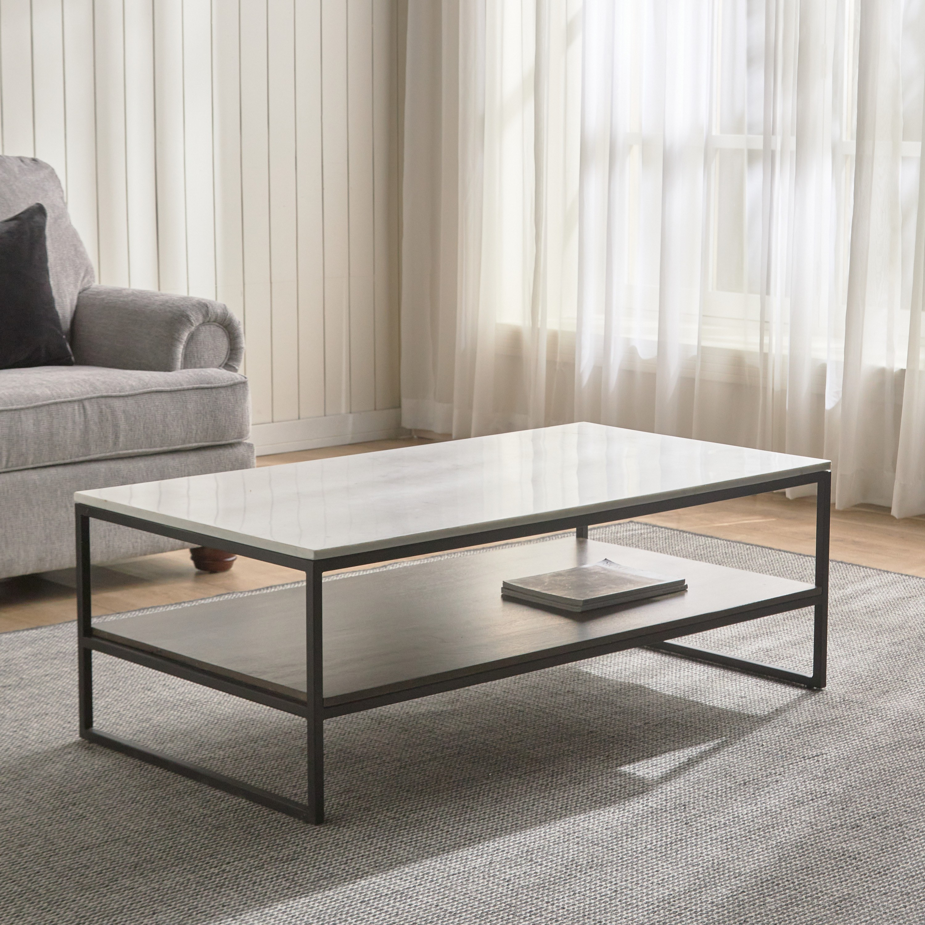 Shop Standen Marble Top Coffee Table | Homecentre Oman