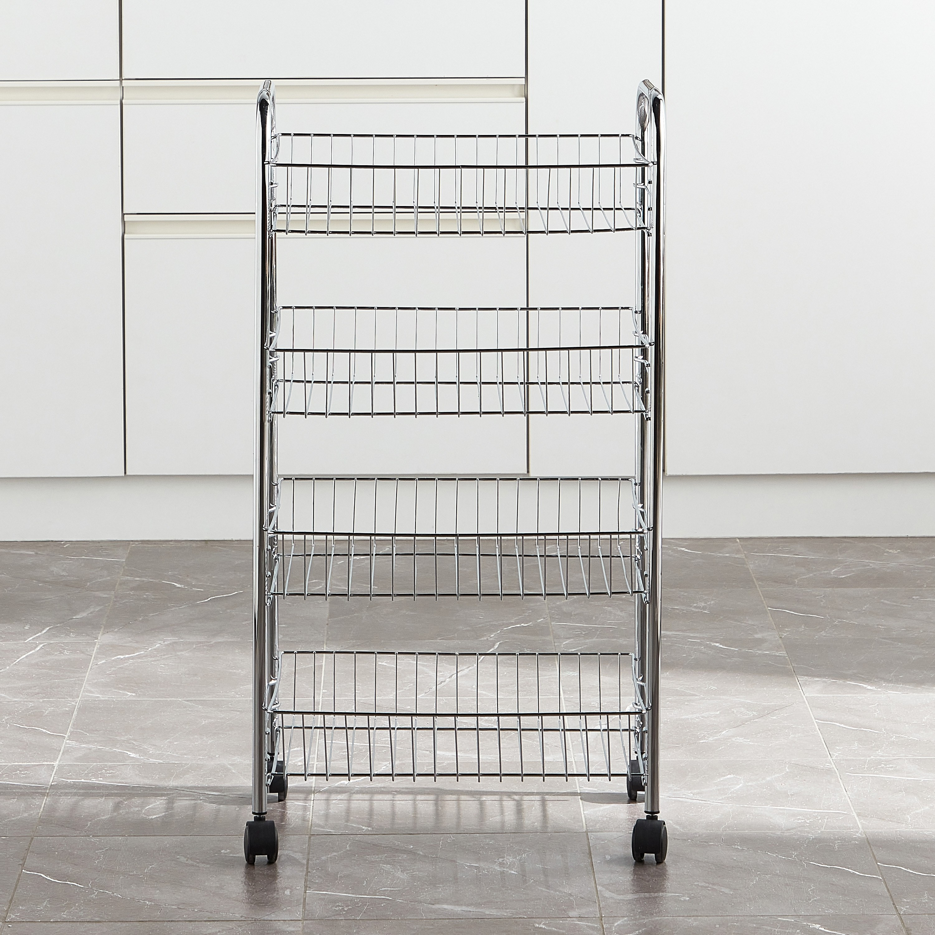 Shop Lewiston 4-Tier Kitchen Trolley | Home Centre UAE