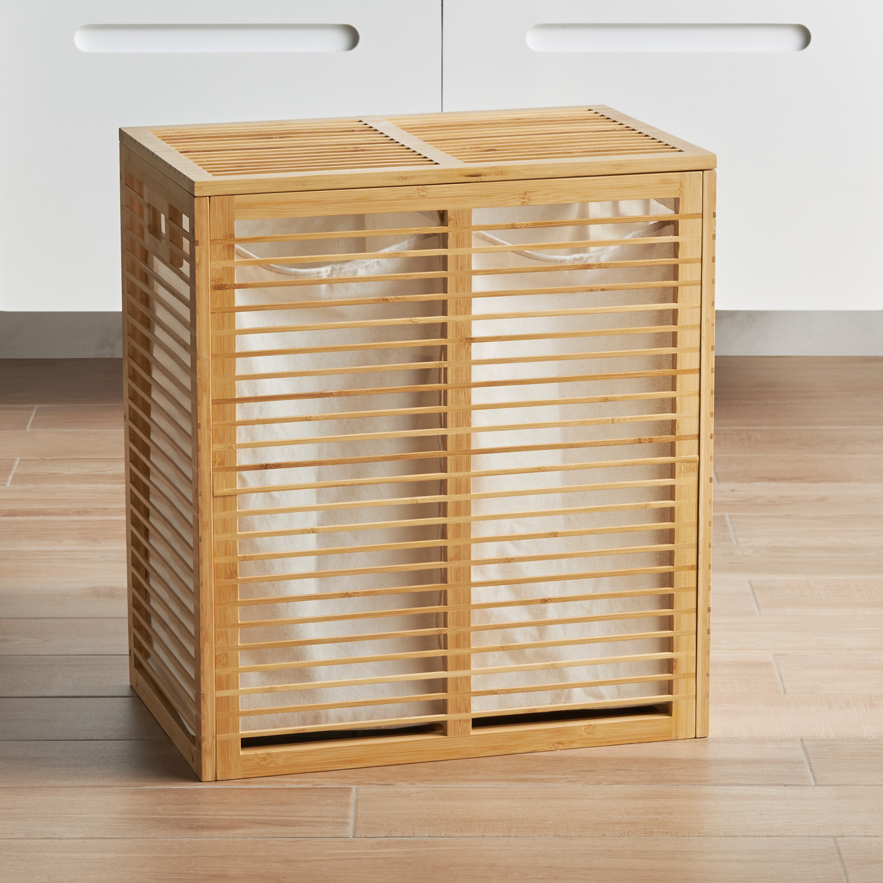 Shop Daniel Bamboo Laundry Hamper | Homecentre Oman