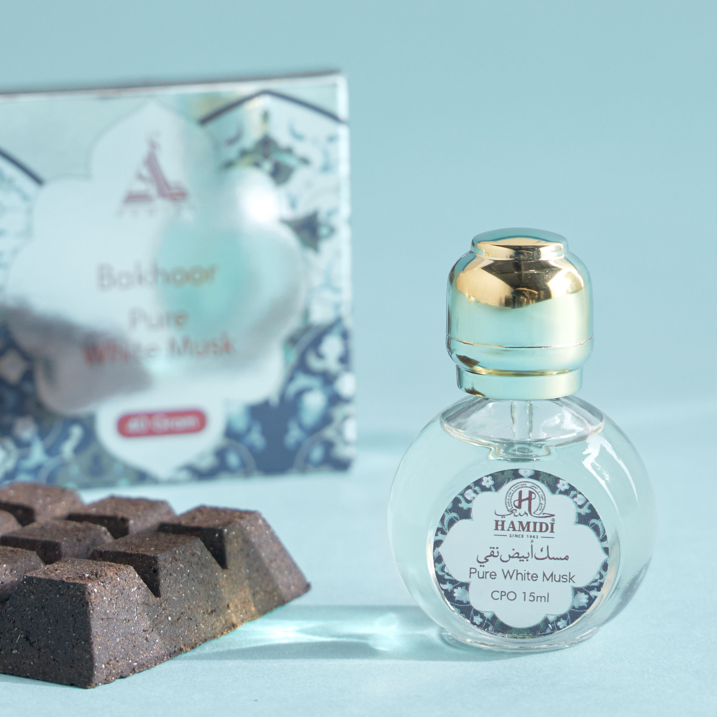 Shop Hamidi Pure White Musk Bakhoor and Oil Gift Set Online | Home ...