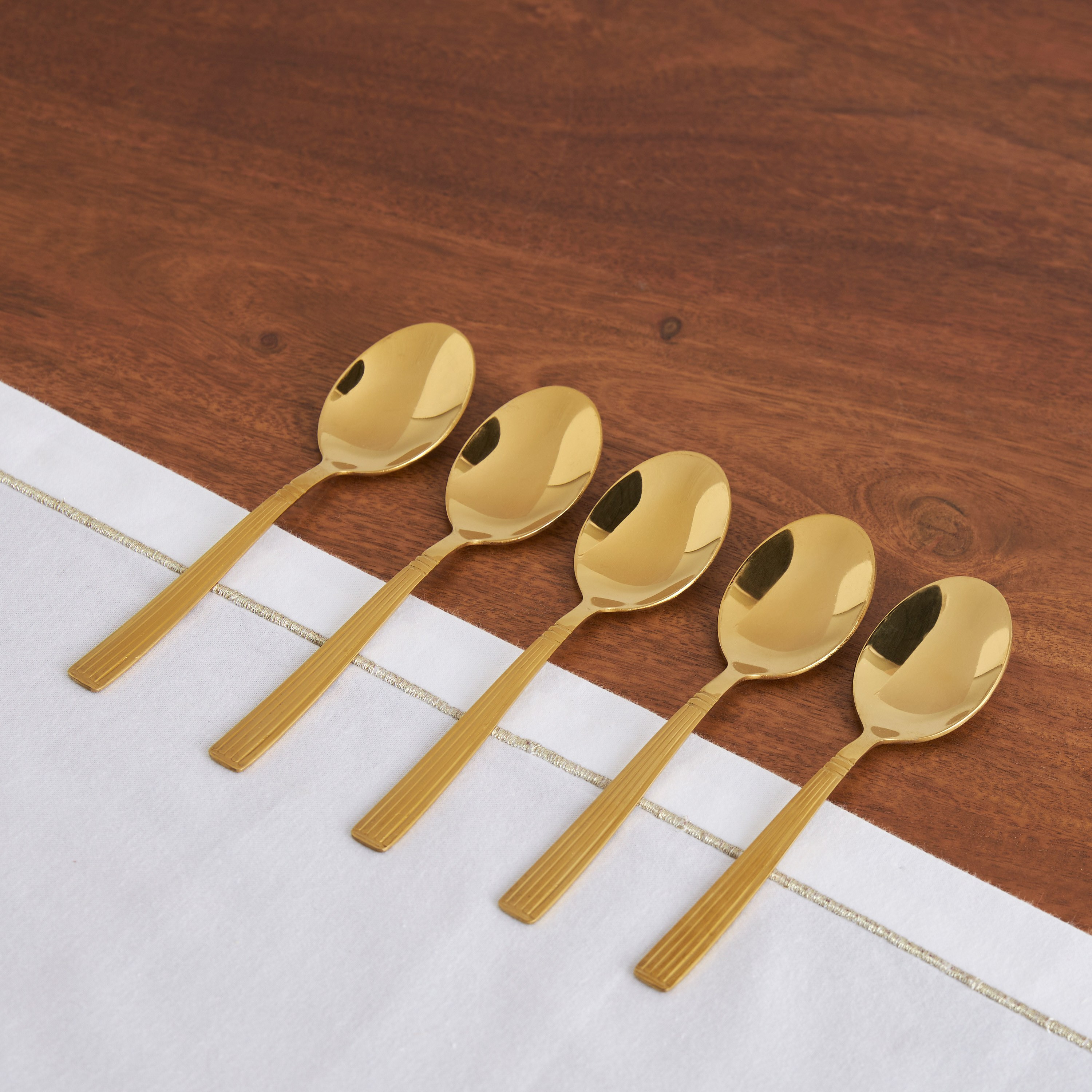Shop Stribes 6-Piece Teaspoon Set | Home Centre UAE
