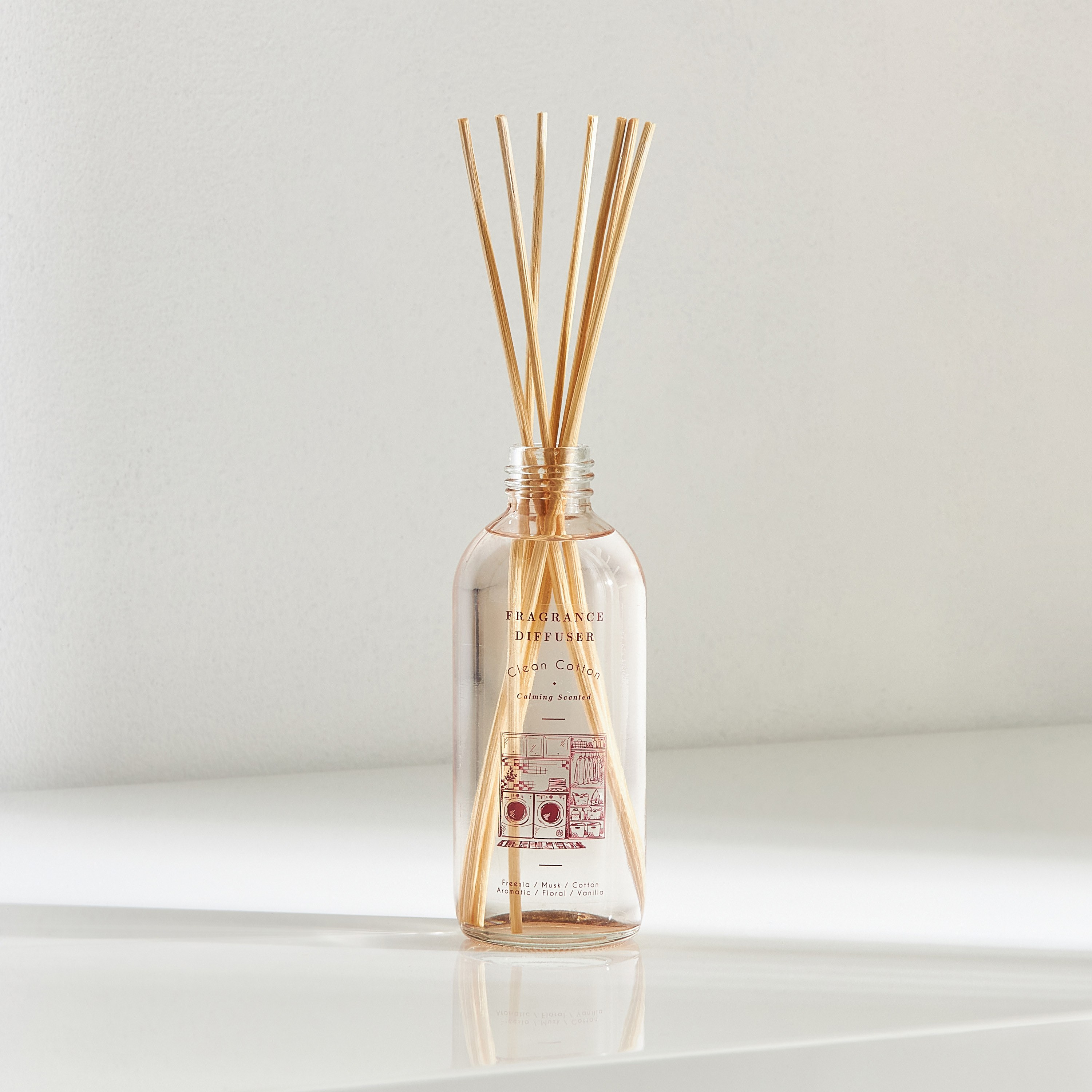 Shop Calming Clean Cotton Reed Diffuser - 240 ml Online | Home Centre UAE