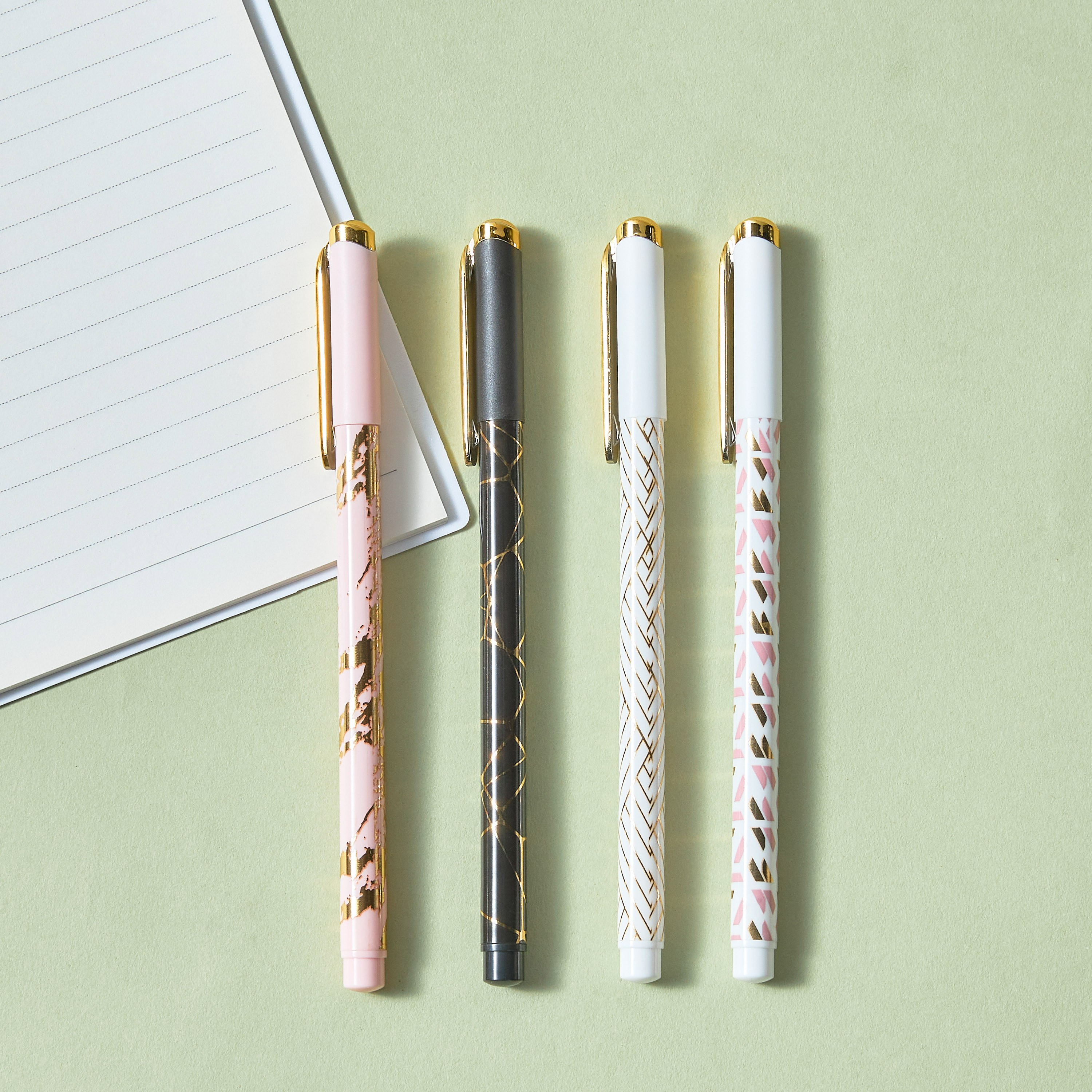 Shop Elissa Assorted 4-Piece Ballpoint Pen Set | Home Centre Kuwait
