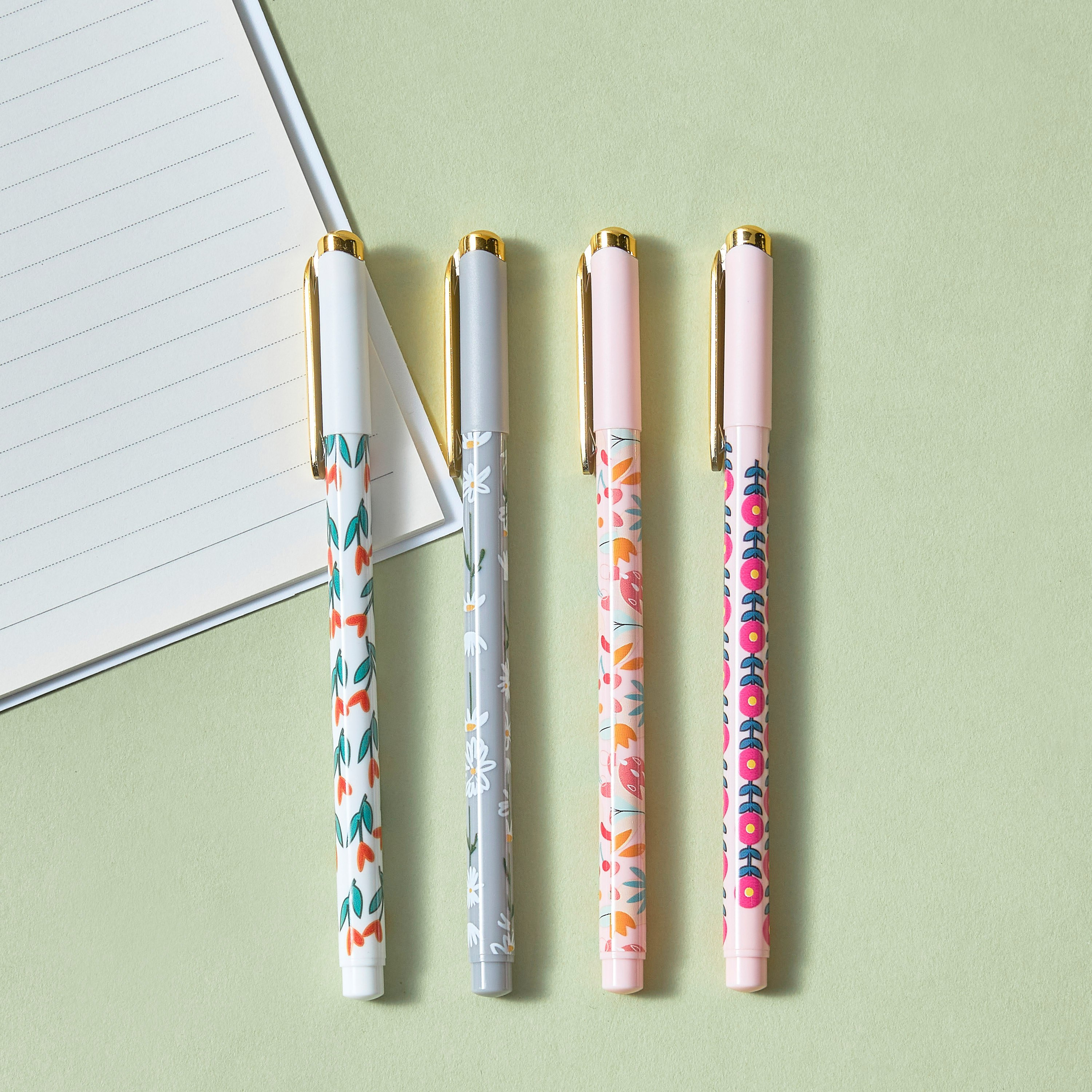 Shop Rola Assorted 4-Piece Ballpoint Pen Set Online | Homecentre Egypt