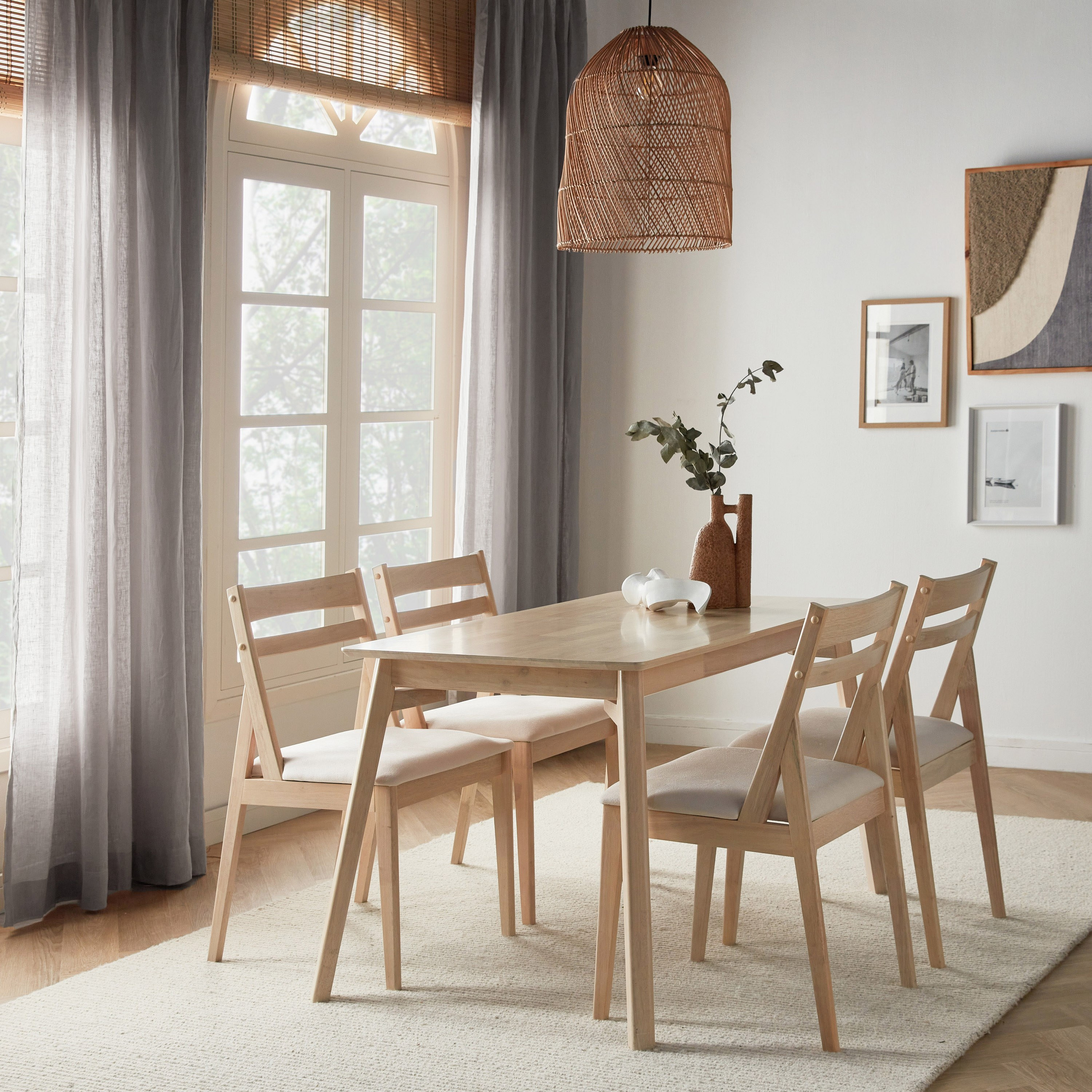 Shop Reflex 4-Seater Dining Set Online | Home Centre Kuwait