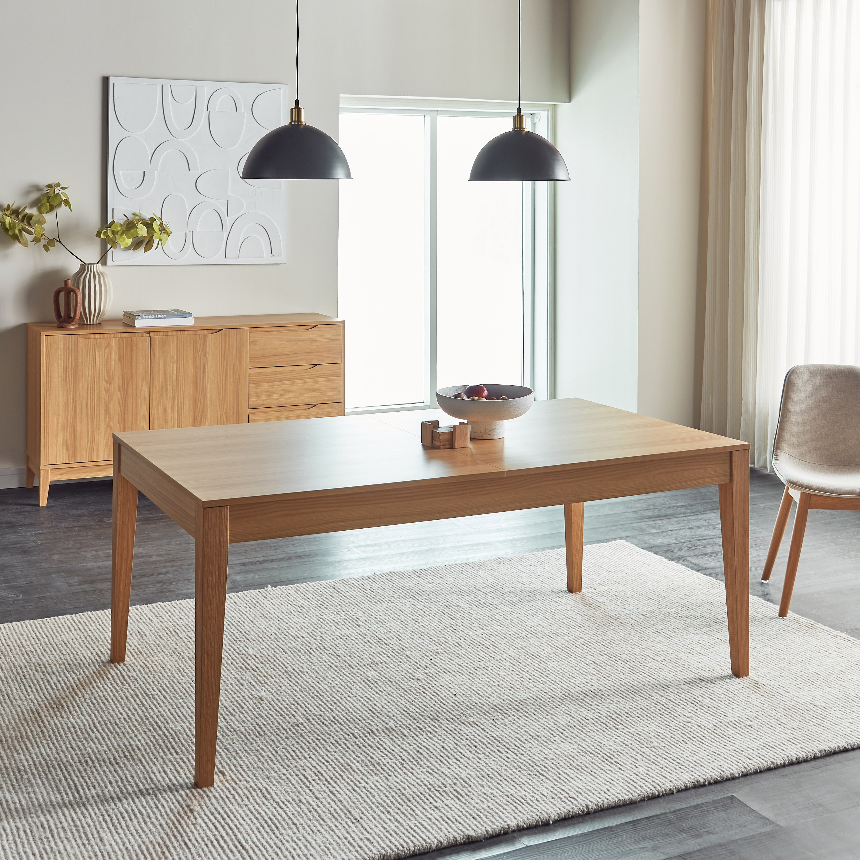 Shop Elmar 6-8 Seater Extendable Dining Table | Homecentre Oman