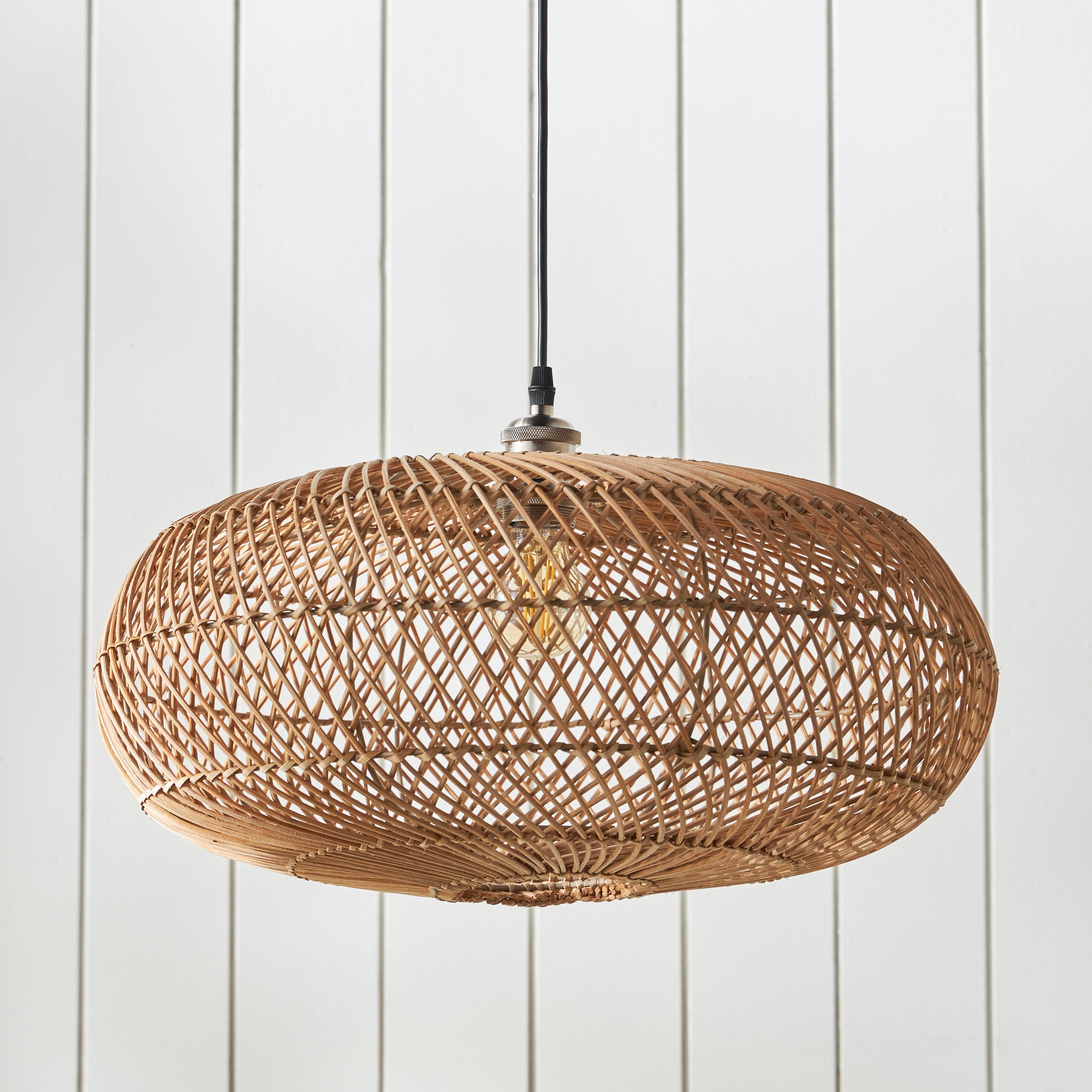 Shop Mix and Match Rattan Ceiling Lamp Shade - 22 cm | Homecentre Oman