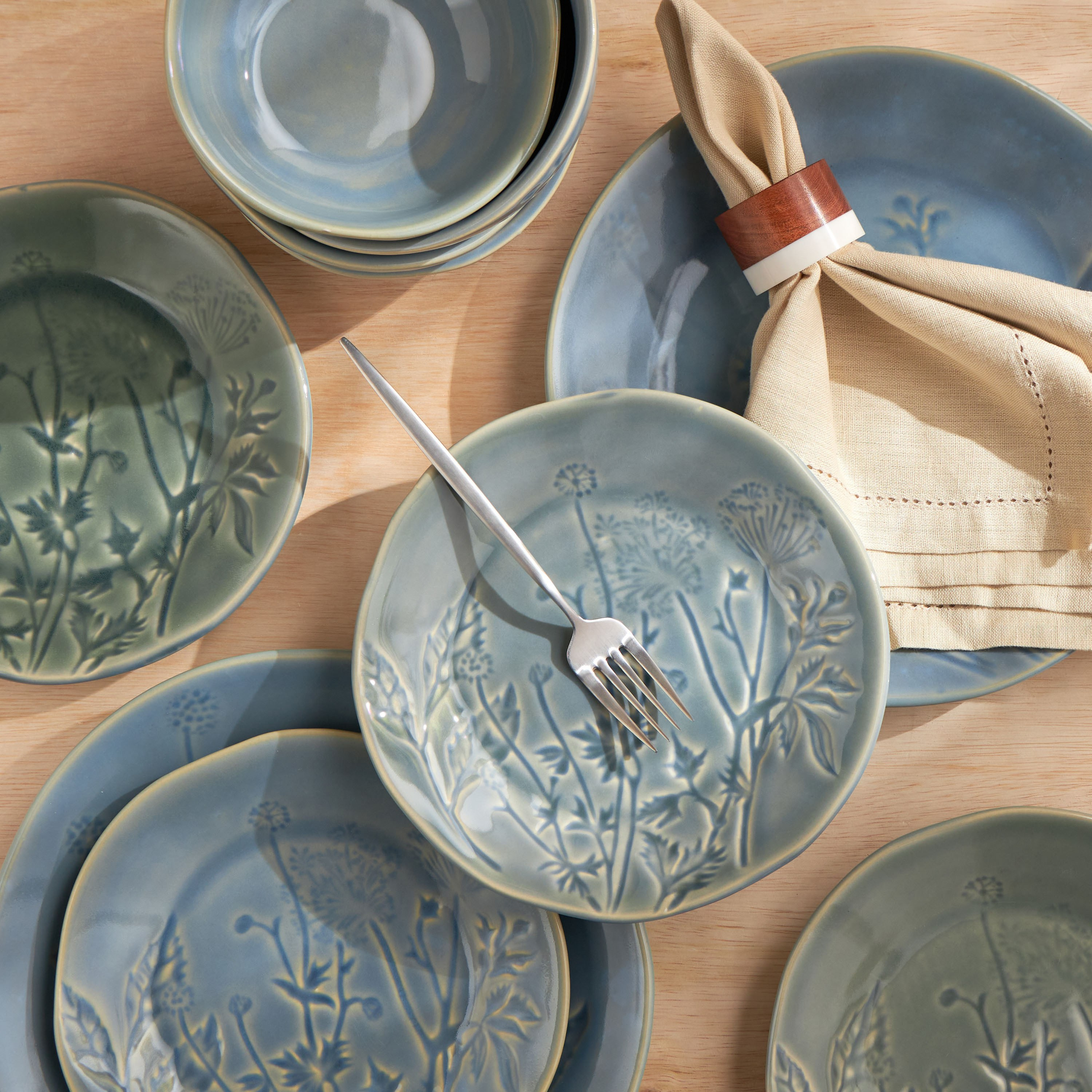 Shop Aurora 12-Piece Stoneware Dinner Set - Serves 4 | Home Centre Kuwait