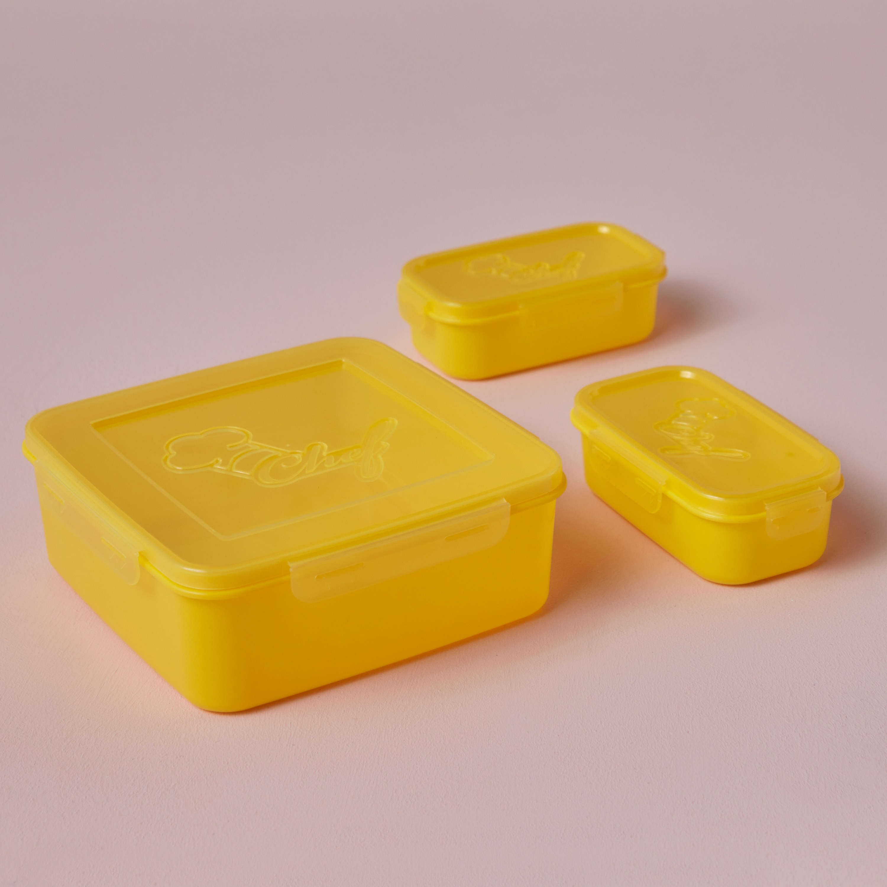 Shop 3-Piece Chef Container Set | Home Centre UAE
