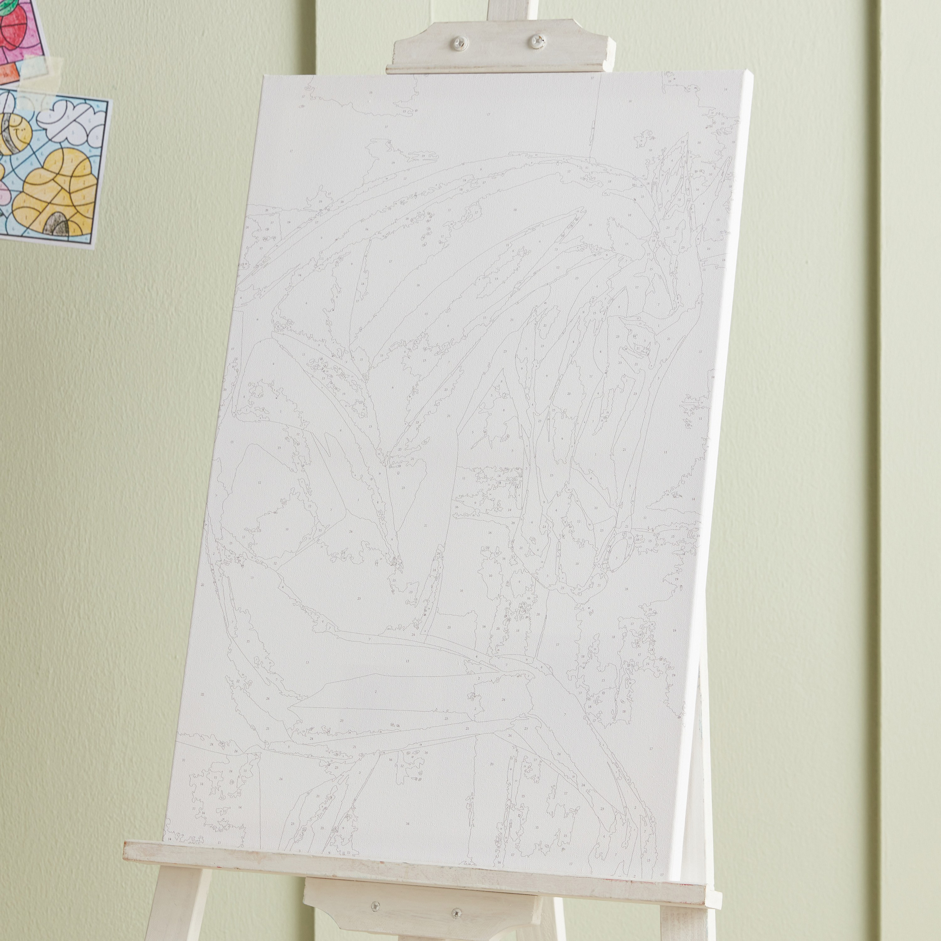 Luminary Unframed Paint it Yourself Canvas Wall Art Set - 40x60 cm