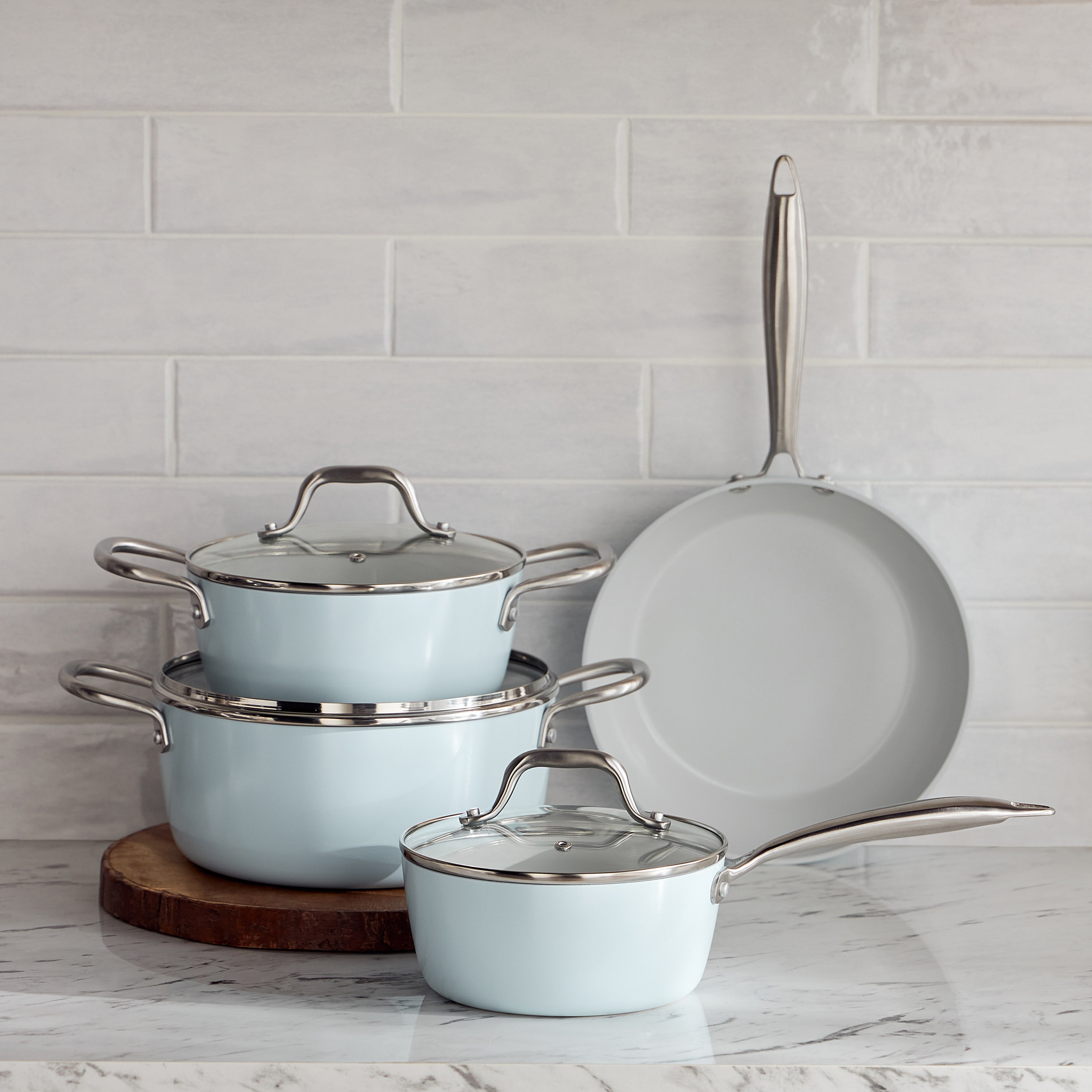 Shop Pixie 7-Piece Forged Aluminium Cookware Set | Homecentre Oman