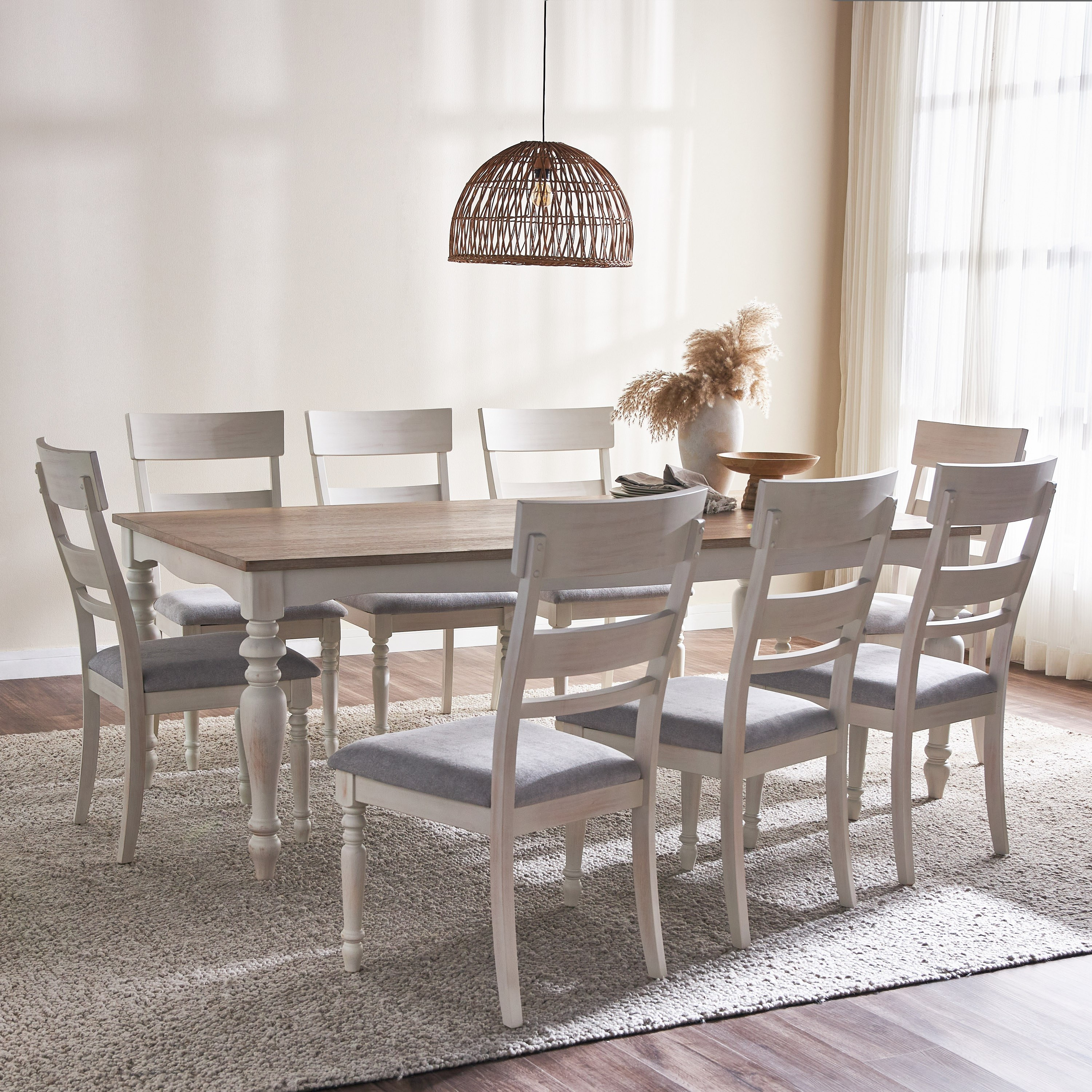 Shop Cayman 8-Seater Dining Set | Homecentre Oman