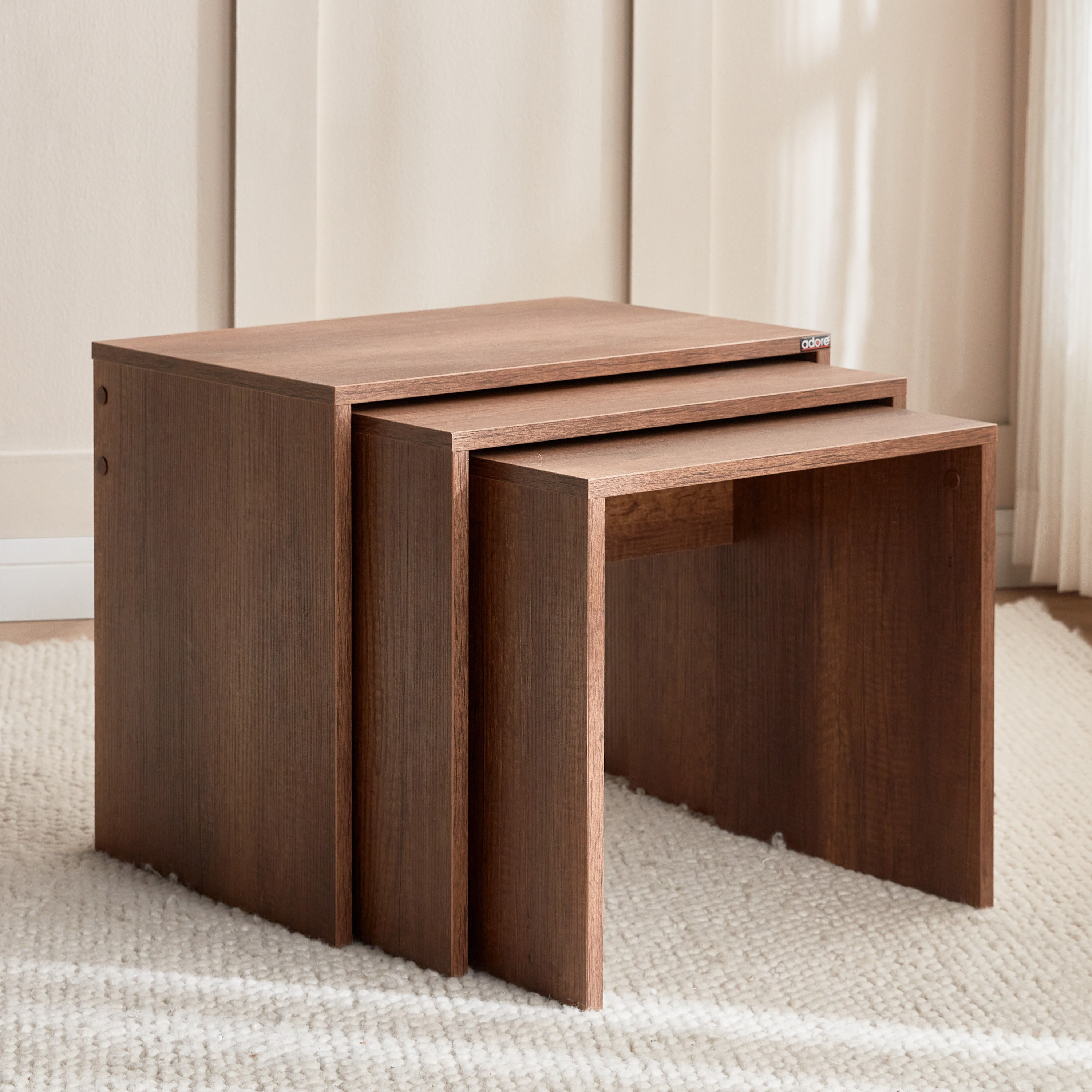 Shop Triple Nesting Tables - Set of 3 | Homecentre Egypt